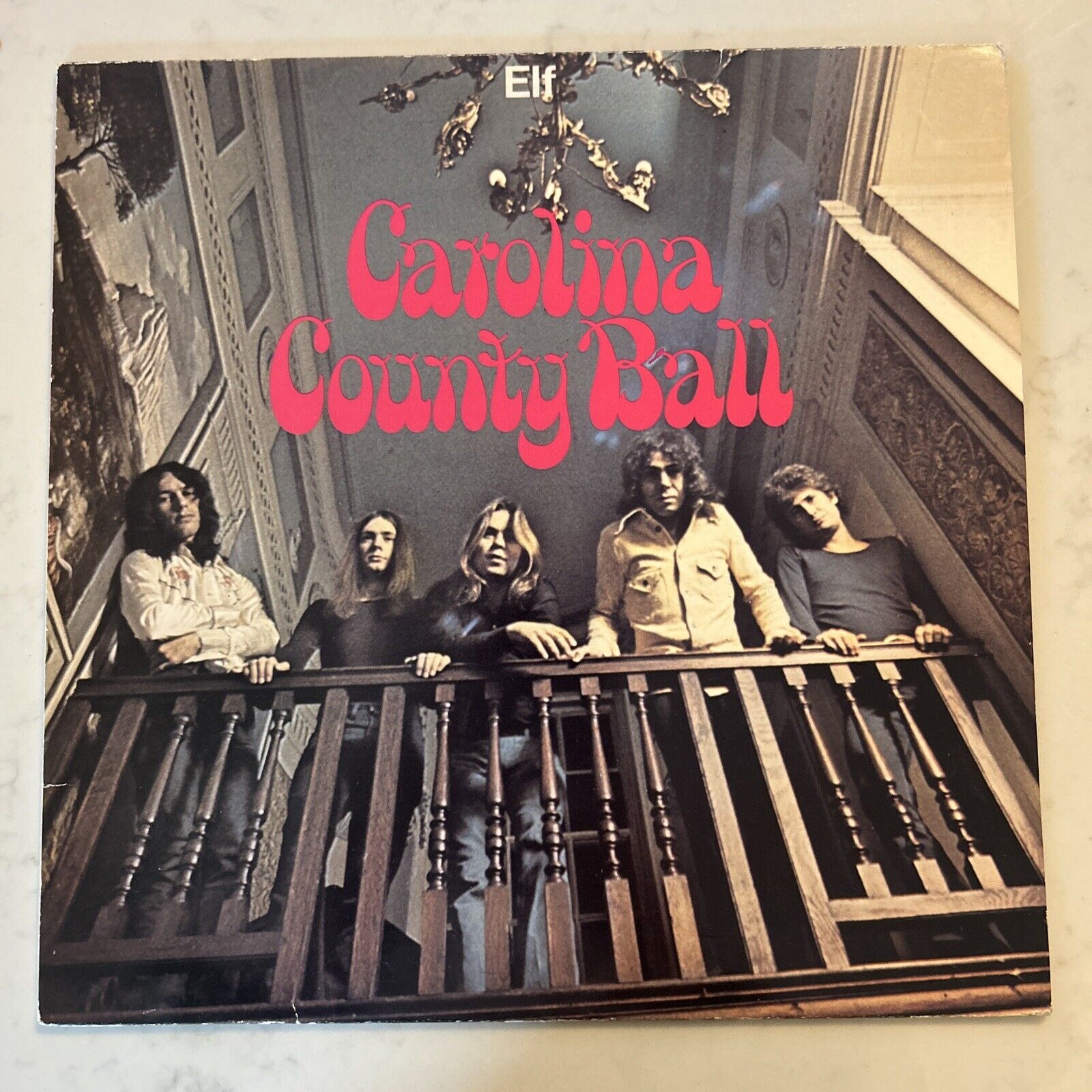 popsike.com - ELF - Carolina County Ball LP SAFARI —Ronnie James Dio ...
