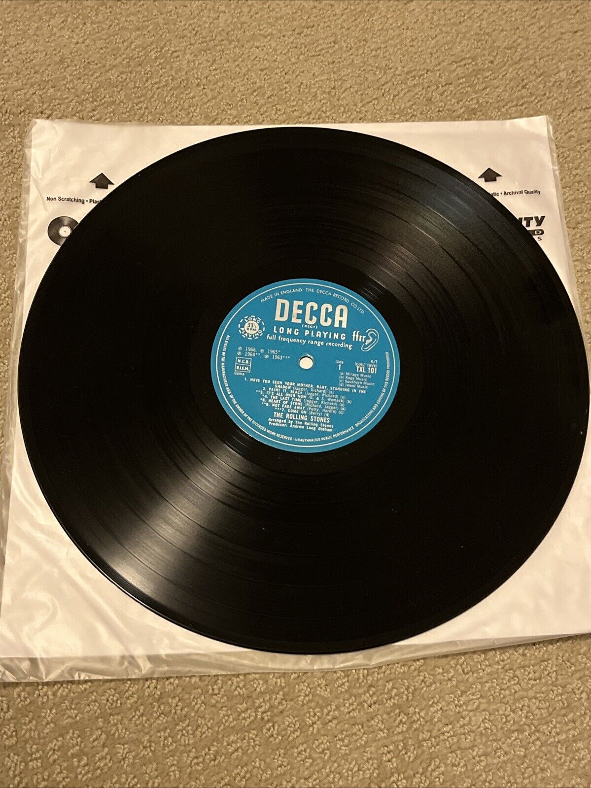 popsike.com - THE ROLLING STONES BIG HITS HIGH TIDE GREEN GRASS 1966 UK DECCA MONO LP Only ...