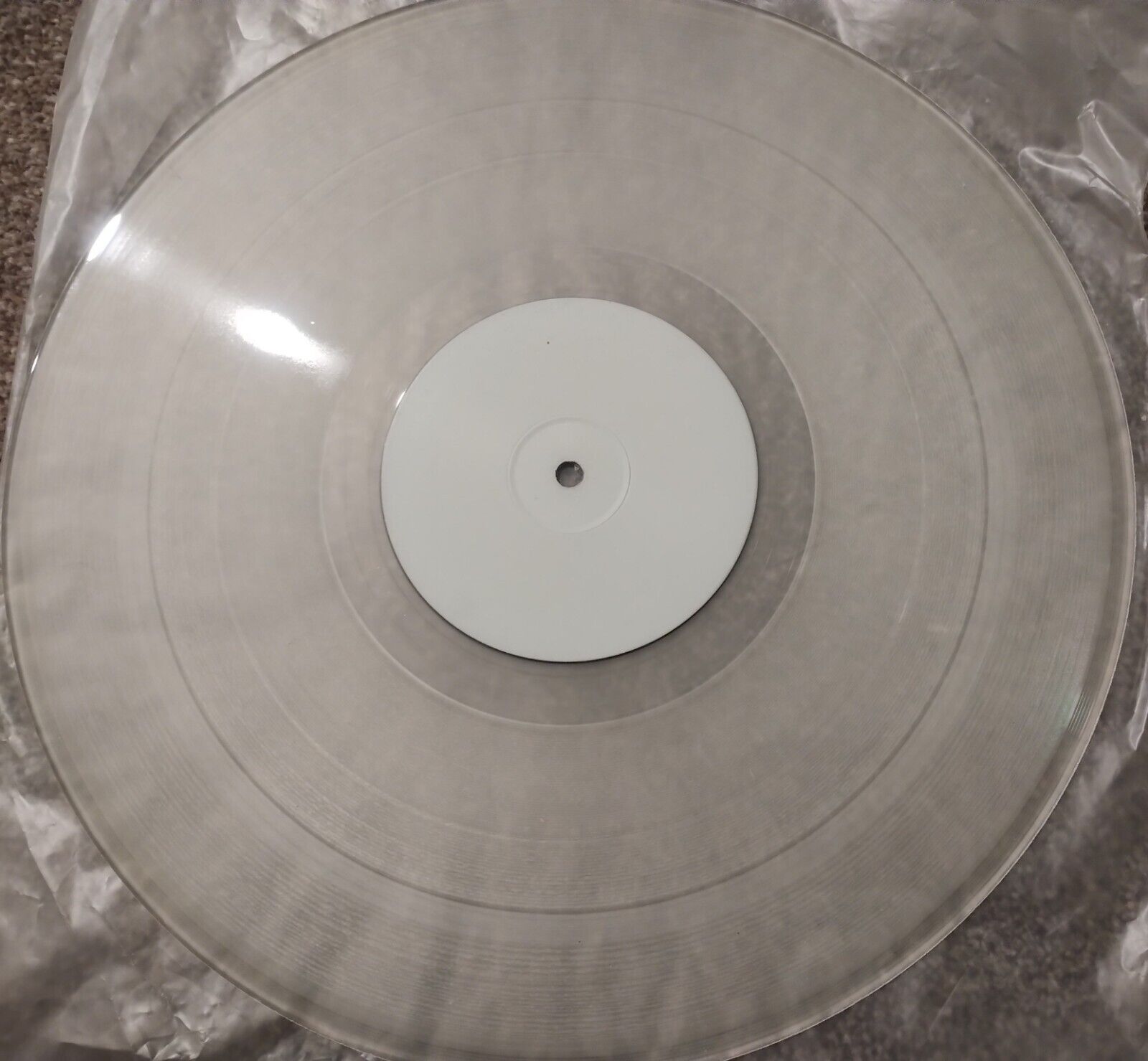 popsike.com - AC/DC Thunderstruck UK Clear Vinyl 1990 Sample Test ...