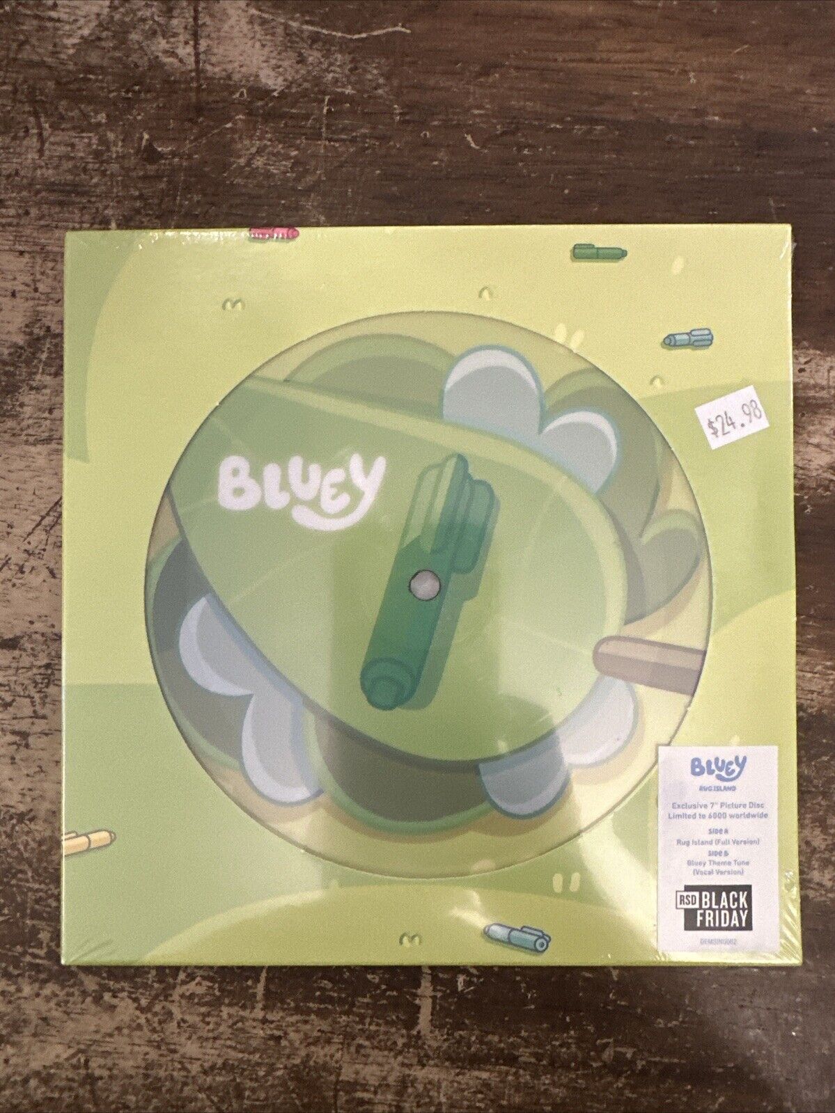 popsike.com - Bluey Rug Island RSD Black Friday Picture Disc Vinyl ...