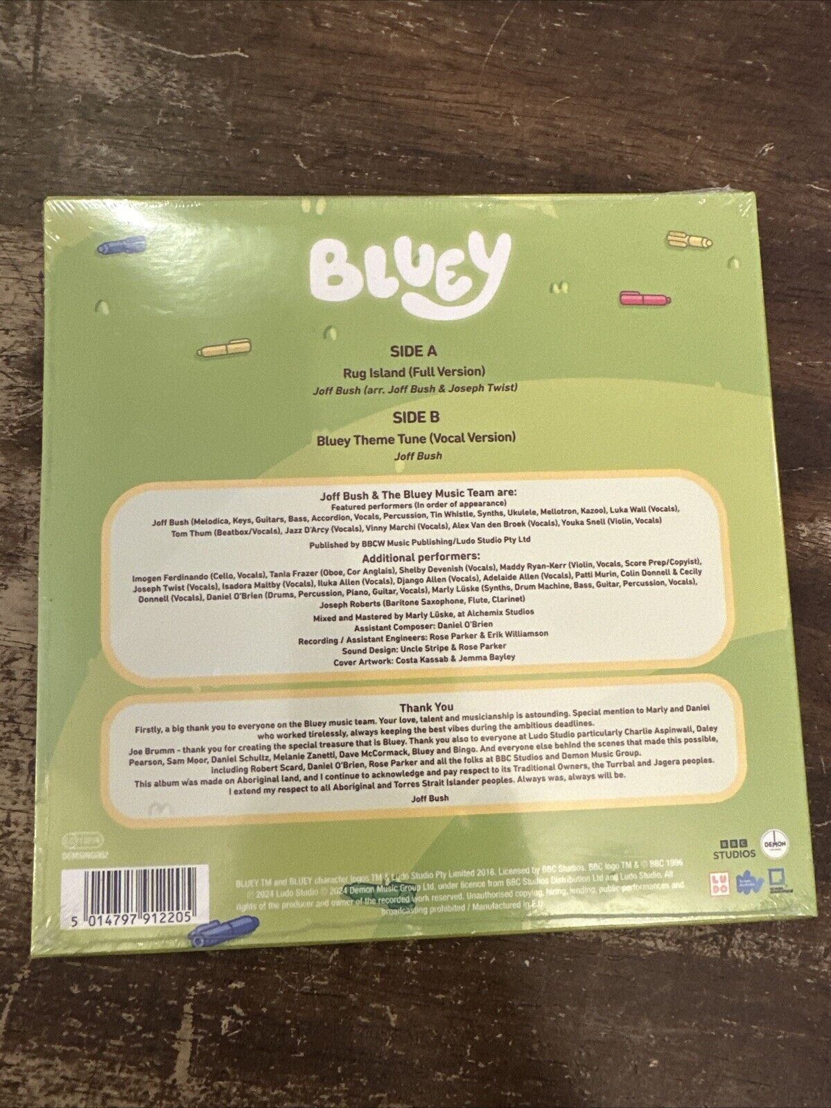 popsike.com - Bluey Rug Island RSD Black Friday Picture Disc Vinyl ...