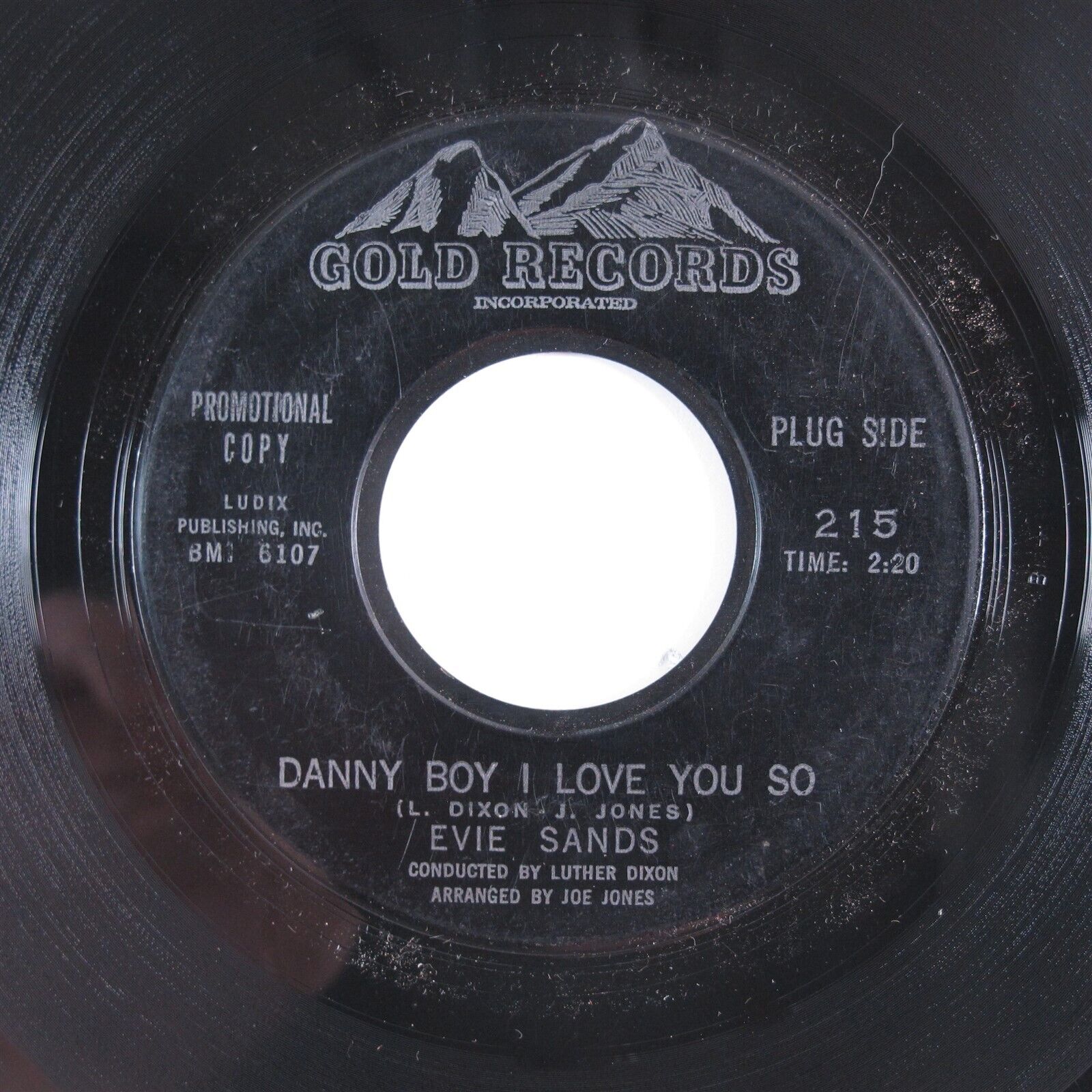 popsike.com - Northern Soul 45 EVIE SANDS Danny Boy I Love You So GOLD ...
