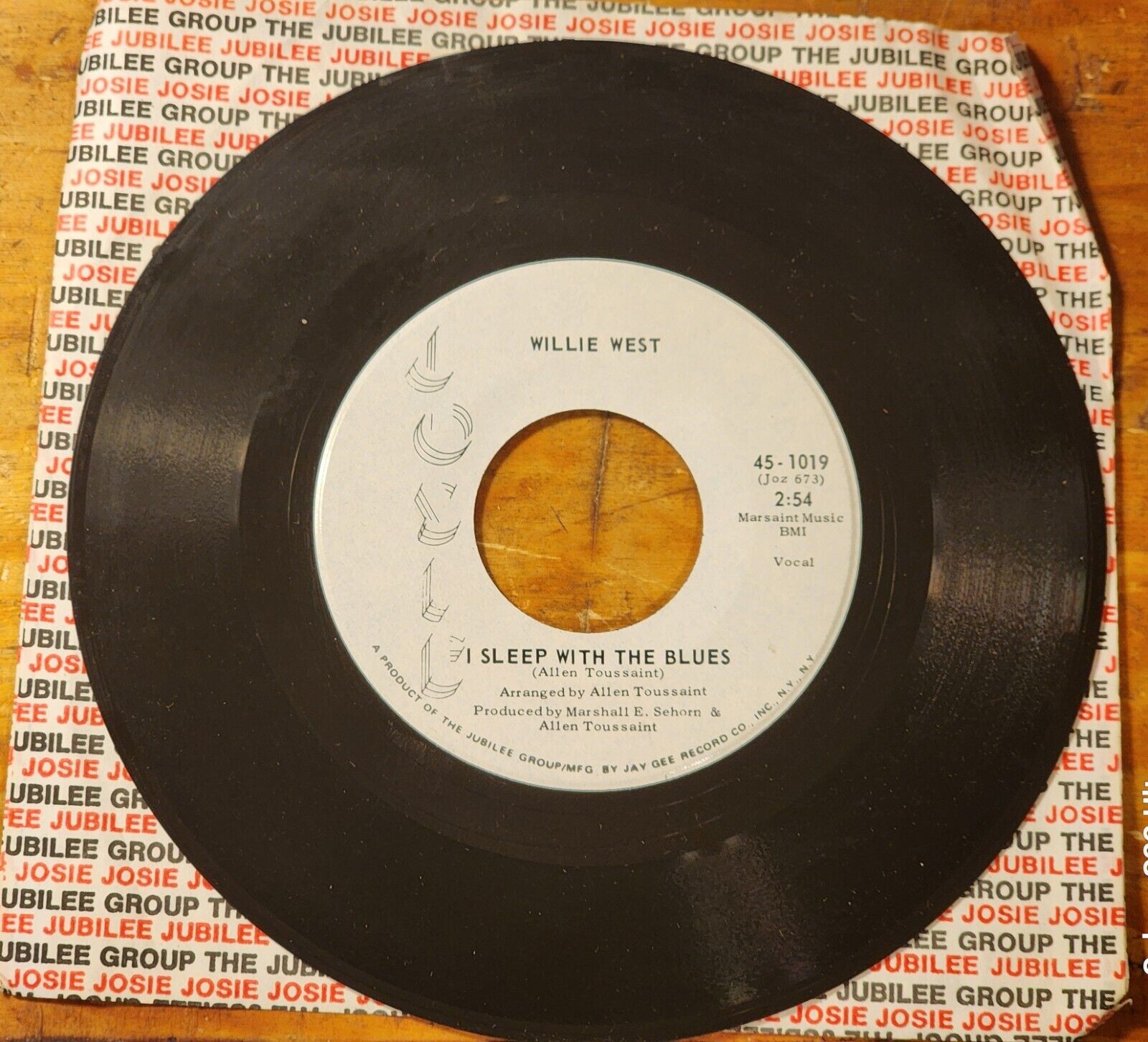 popsike.com - WILLIE WEST * Sleep with the Blues Fairchild wlp Jubilee ...