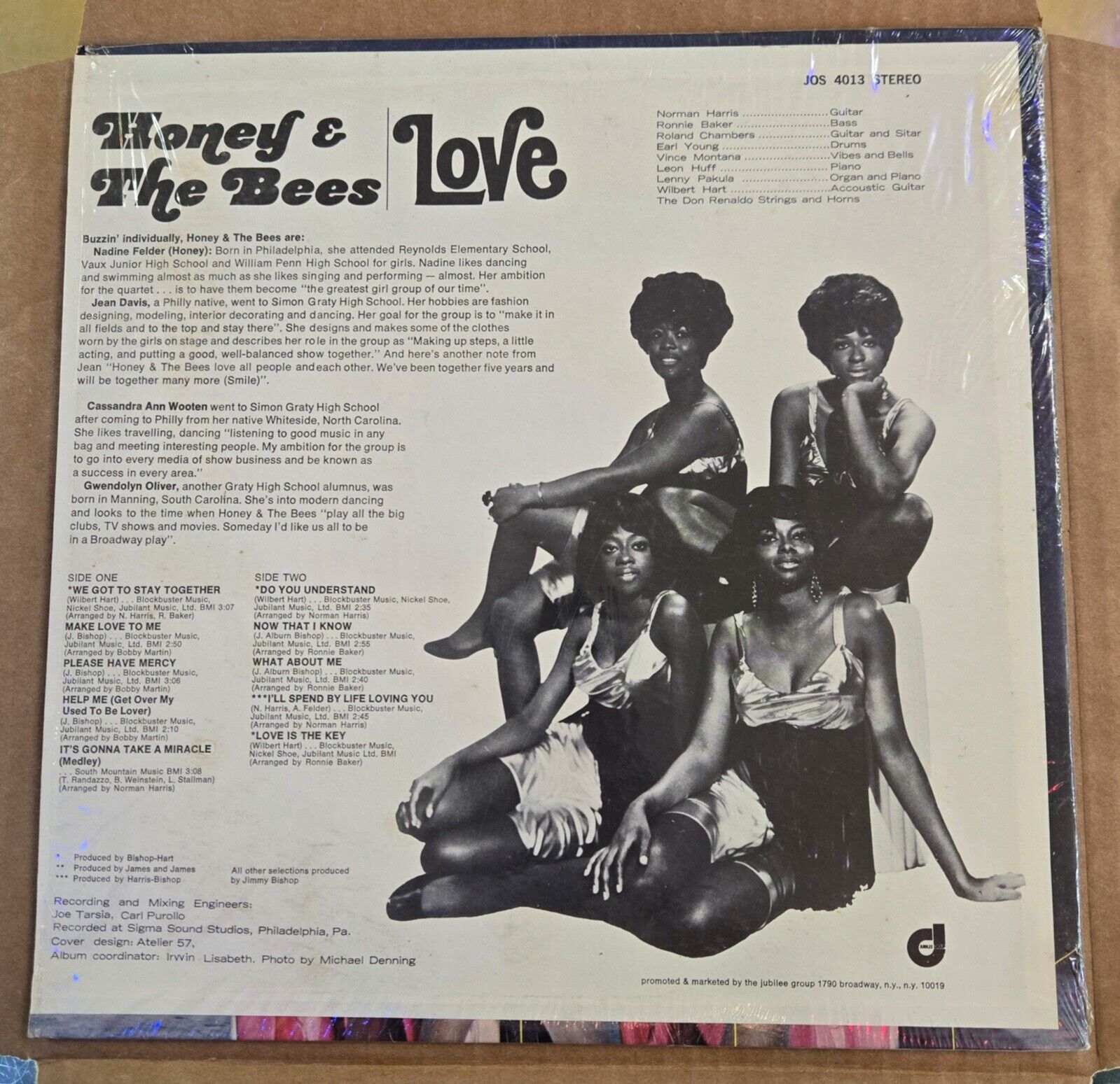 popsike.com - HONEY & THE BEES - LOVE - JOSIE 4013 LP - 1970 - IN ...