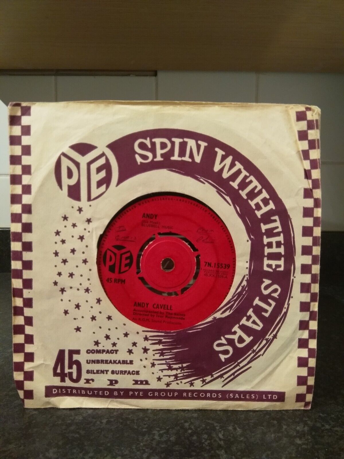 popsike.com - ANDY CAVELL- ANDY 7'' SINGLE [JOE MEEK RGM PRODUCTION ...