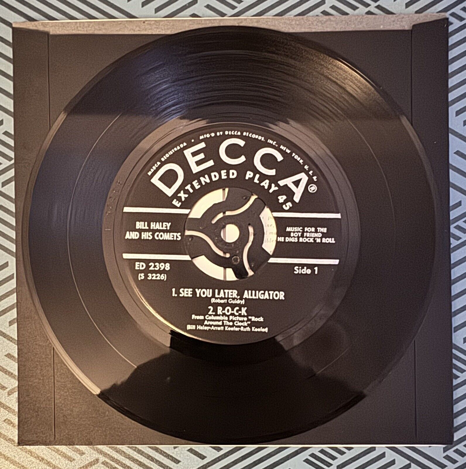 popsike.com - RARE BILL HALEY AND HIS COMETS HE DIGS ROCK'N ROLL EP ...