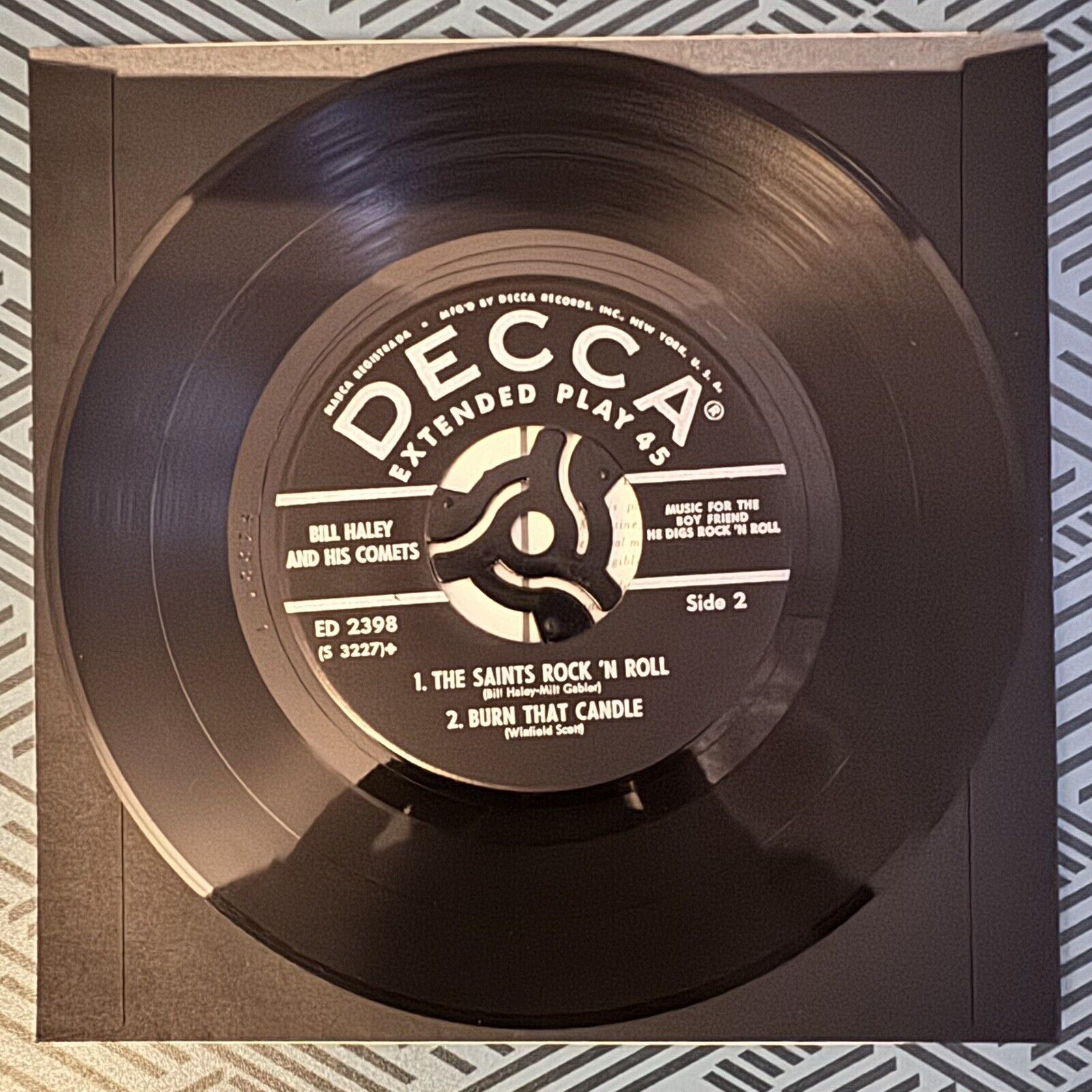 popsike.com - RARE BILL HALEY AND HIS COMETS HE DIGS ROCK'N ROLL EP ...