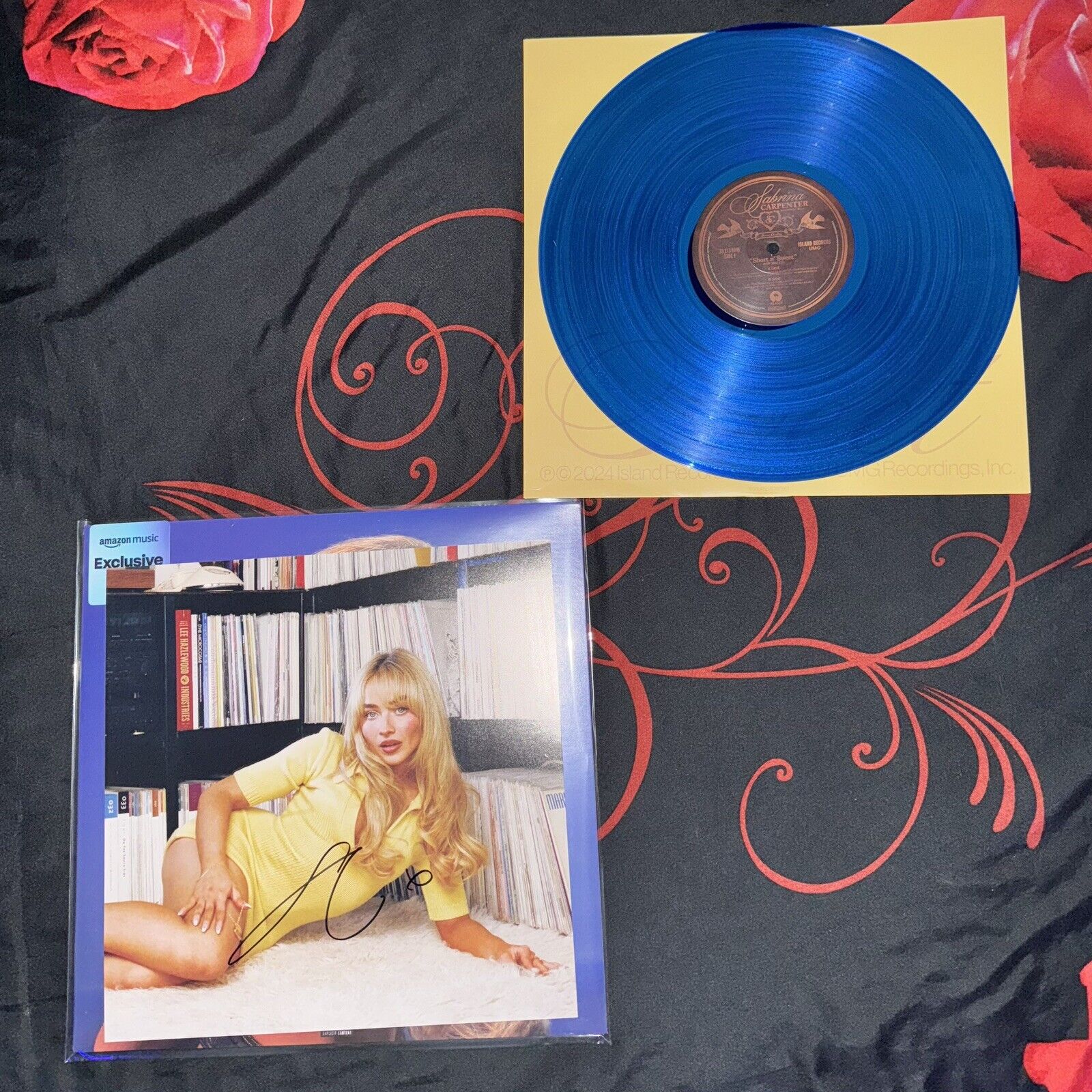 popsike.com - Sabrina Carpenter “Short n’ Sweet” Lapis Lazuli Amazon ...