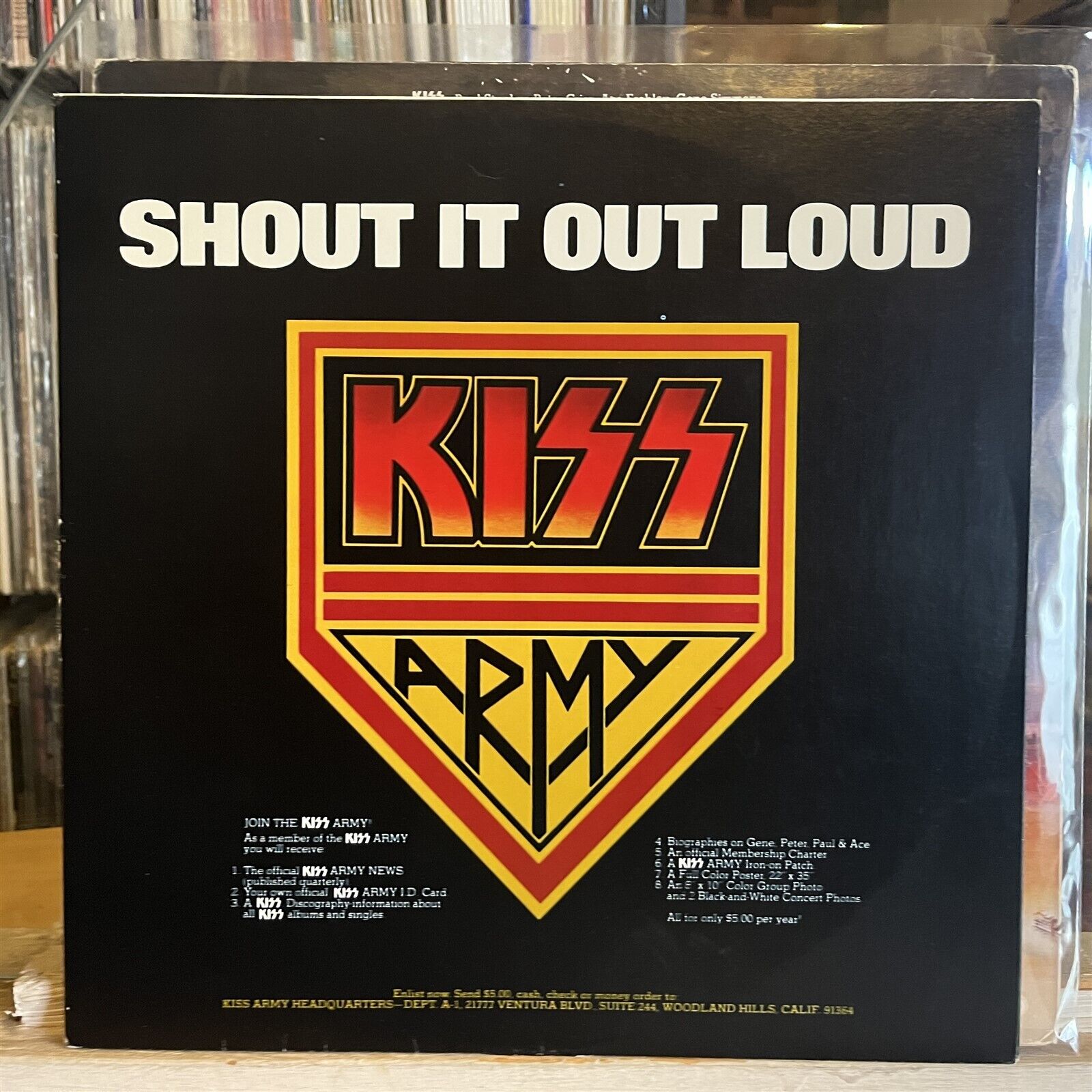 popsike.com - [ROCK/POP] EXC LP KISS Destroyer [1976 CASABLANCA BOGART ...