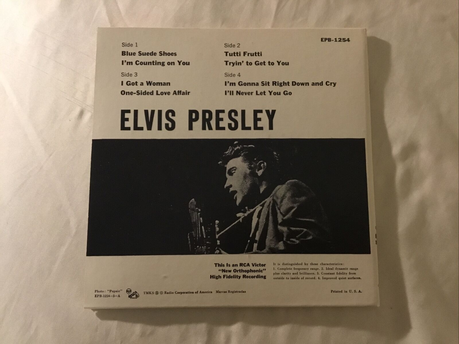 popsike.com - Elvis Presley -2 EPB-1254 7" 45 RPM Gatefold) RARE PROMO ...