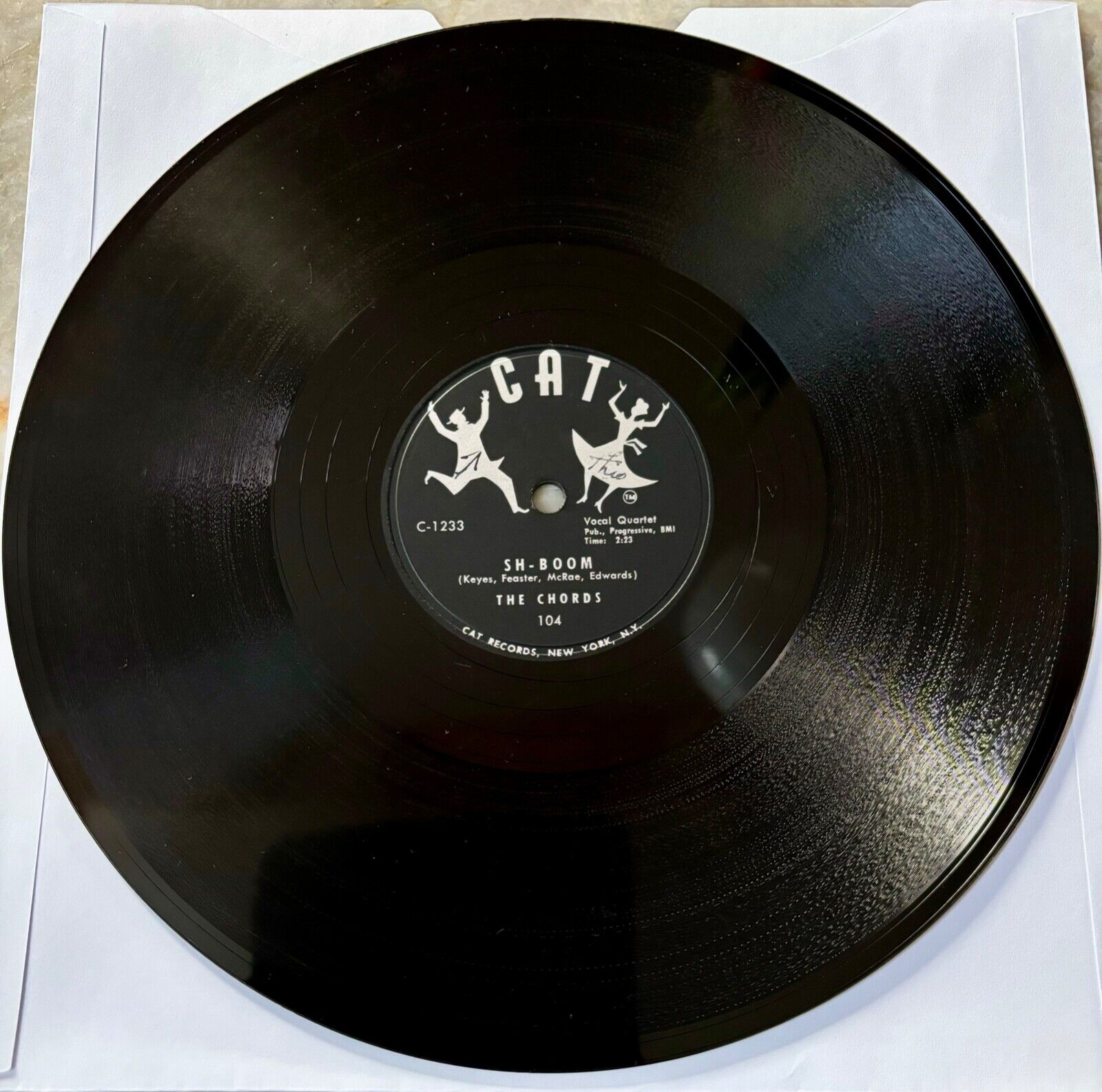popsike.com - RARE Doo Wop 78 RPM - "Sh-Boom" - The Chords -CAT (USA ...