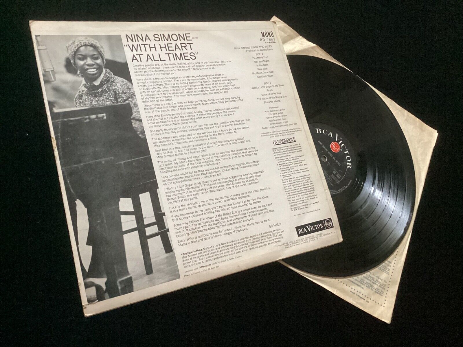popsike.com - Nina Simone ‎– Nina Simone Sings The Blues - Mono UK ...