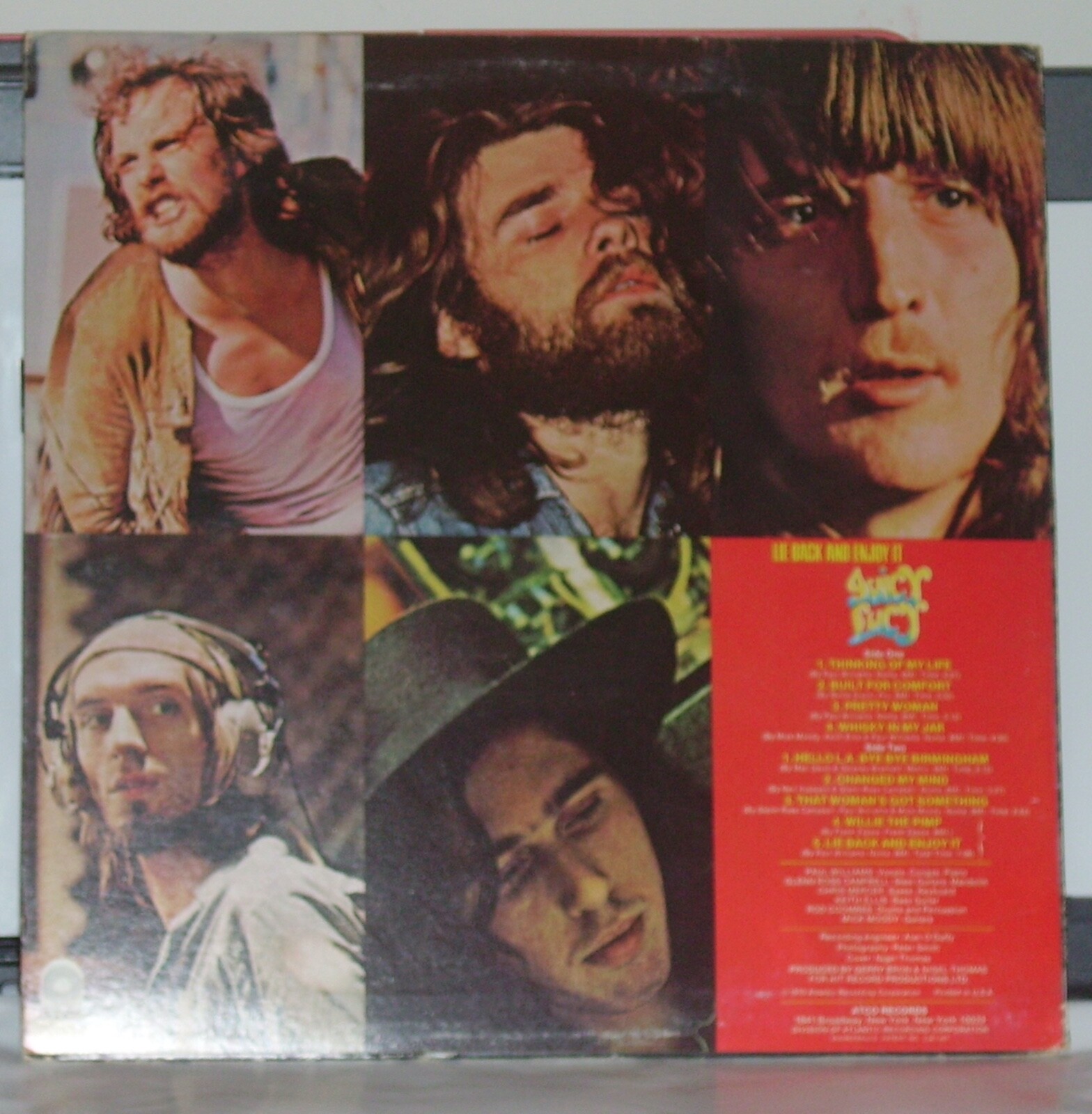 popsike.com - JUICY LUCY Lie Back And Enjoy It 1970 Vinyl LP Record ...