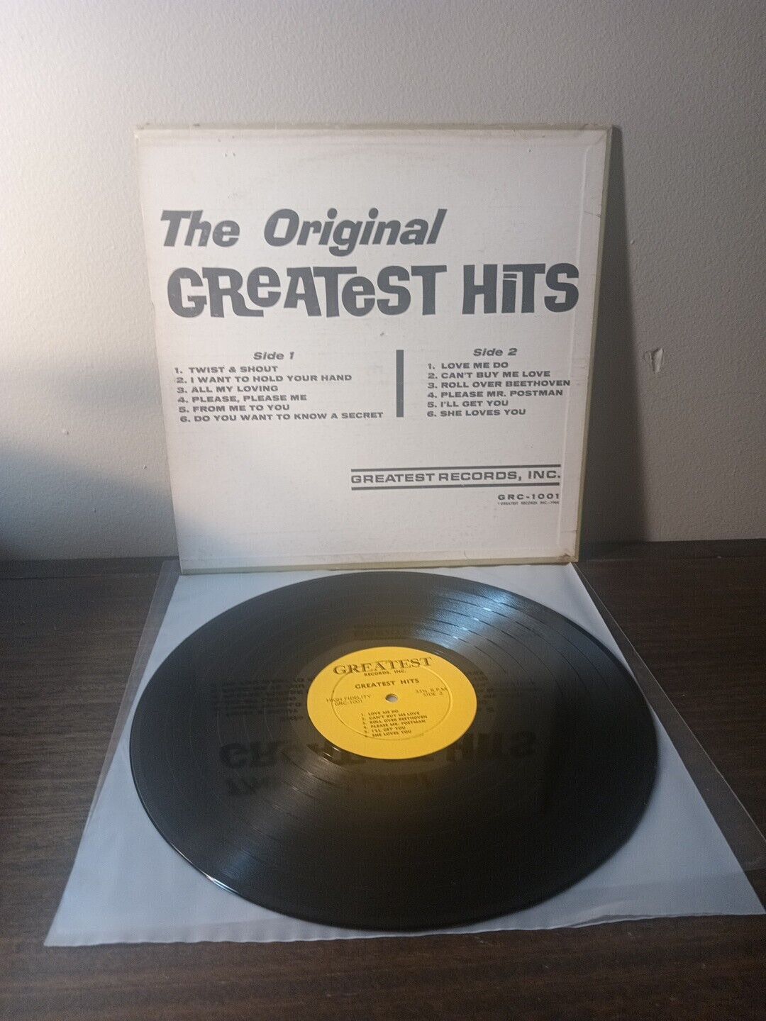 popsike.com - The Beatles The Original Greatest Hits 1964 Greatest ...