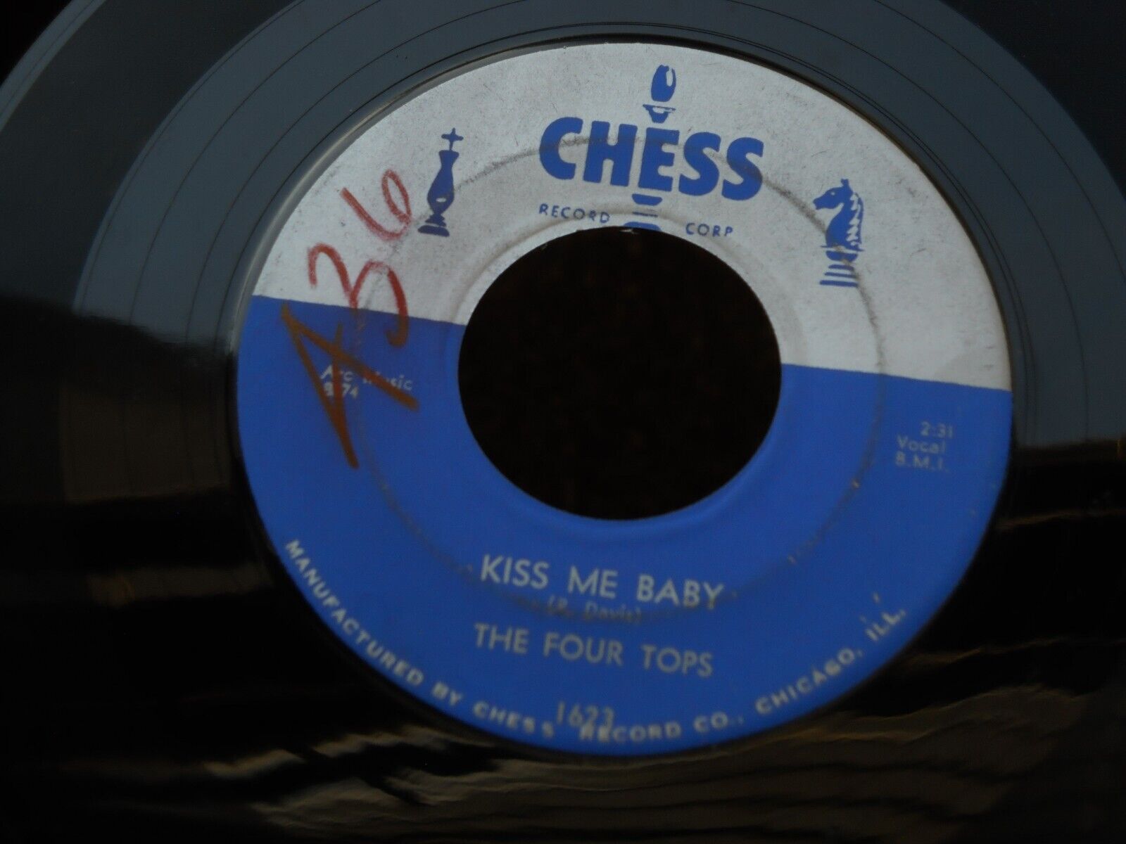 popsike.com - Z25 CHESS 1623 DOO WOP ROCKER THE FOUR TOPS COULD IT BE ...