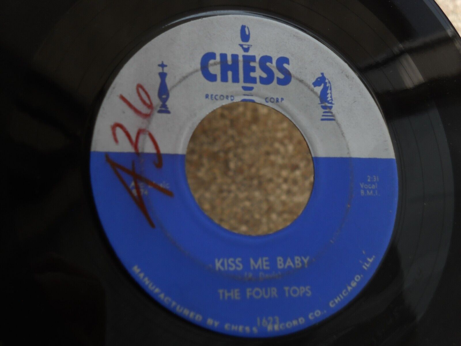 popsike.com - Z25 CHESS 1623 DOO WOP ROCKER THE FOUR TOPS COULD IT BE ...