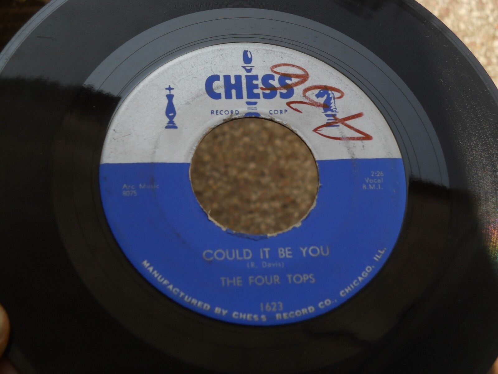 popsike.com - Z25 CHESS 1623 DOO WOP ROCKER THE FOUR TOPS COULD IT BE ...