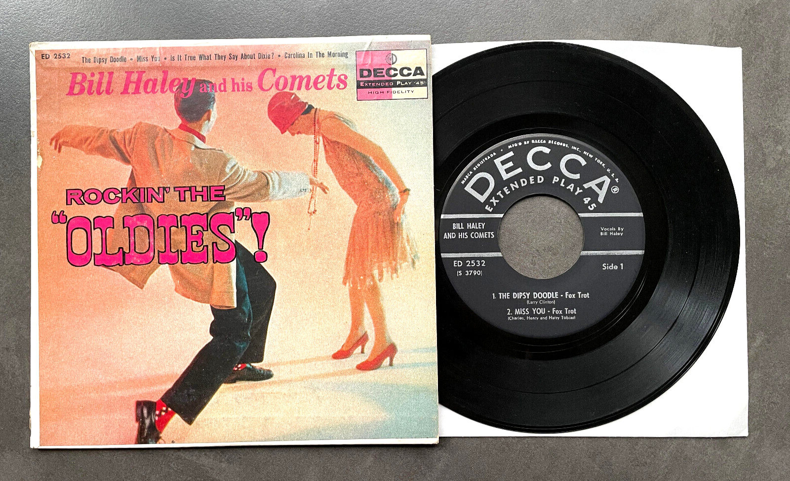 popsike.com - EP Bill Haley - Rockin' The Oldies - US DECCA ED 2532 ...