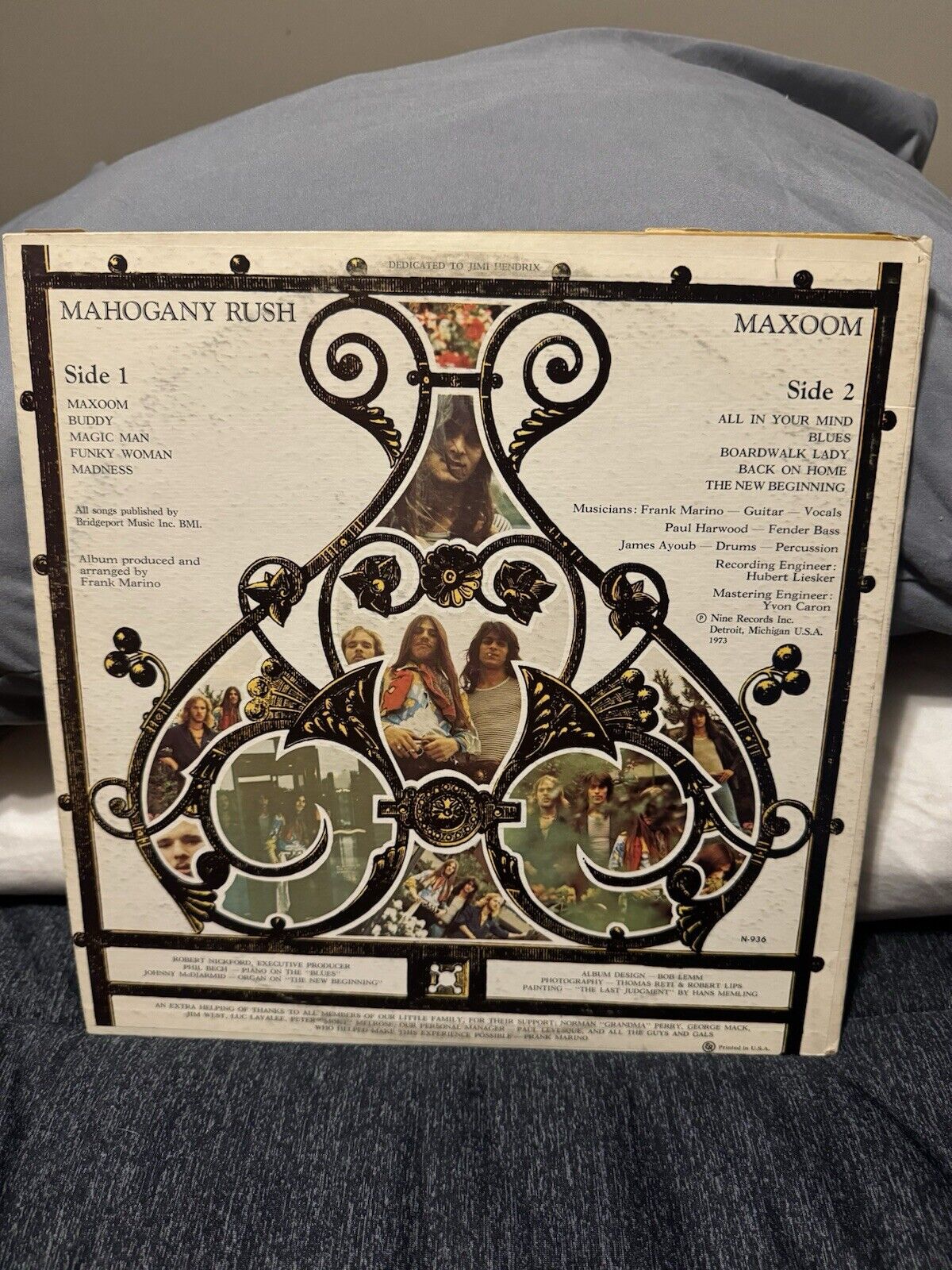 popsike.com - Mahogany Rush Maxoom Vinyl LP Psych Hard Rock Blues Nine ...