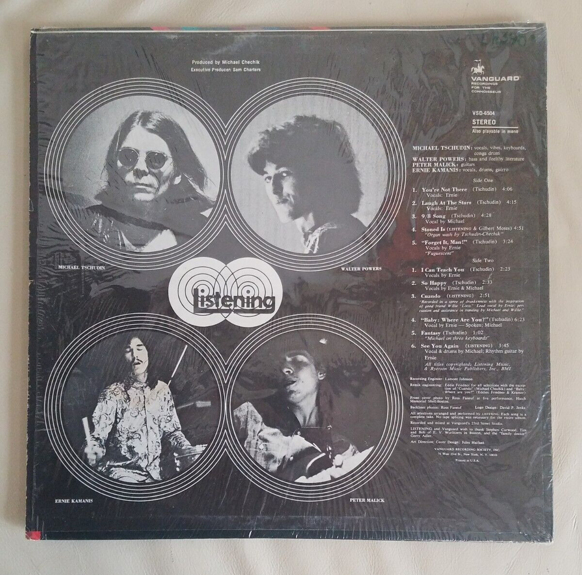 popsike.com - Listening LP Michael Tschudin Psych Bosstown Shrink ...