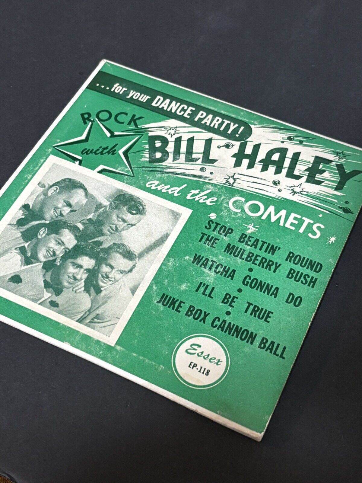 popsike.com - Rock With Bill Haley And The Comets Rare Original EP-118 ...