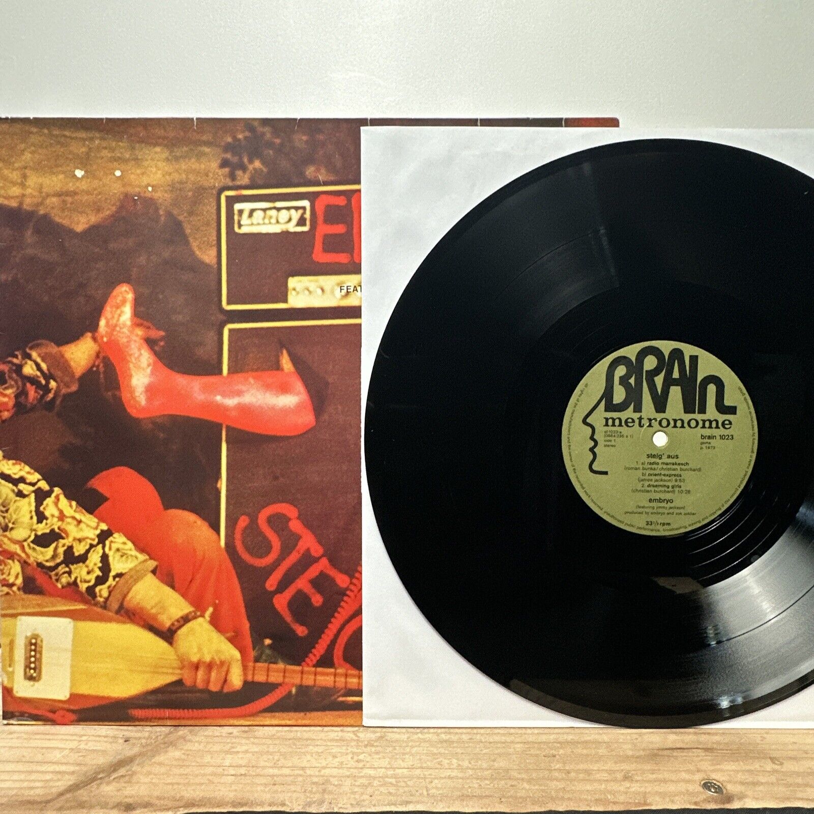 popsike.com - Embryo Featuring Jimmy Jackson Steig Aus Brain Vinyl LP ...