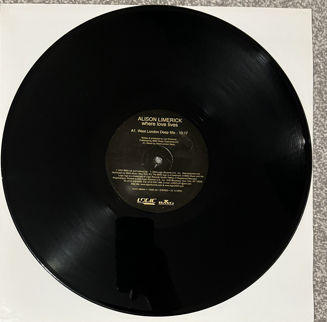 popsike.com - Alison Limerick Where Love Lives 2x12”. 2003 VR Oakenfold ...