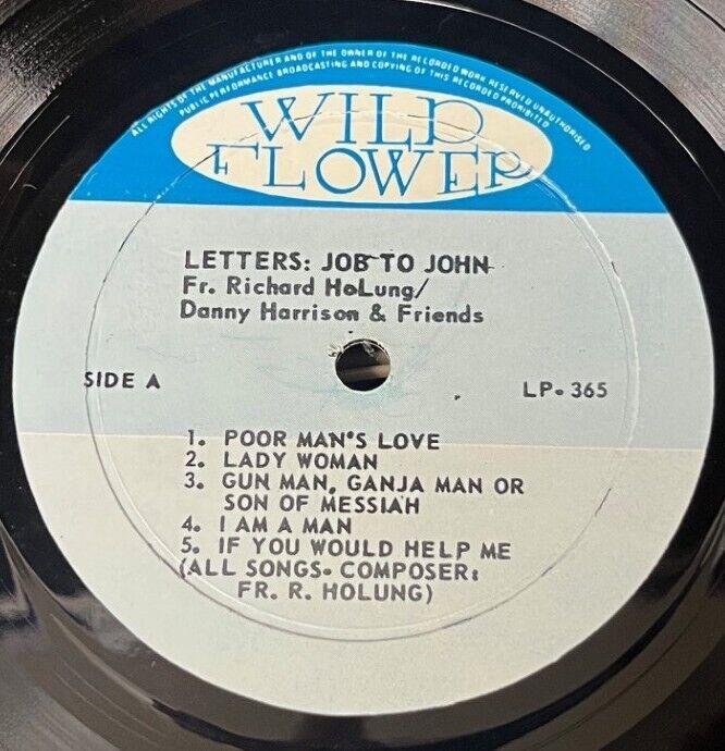 popsike.com - RICHARD HO LUNG & FRIENDS - LETTERS JOB TO JOHN - WILD ...