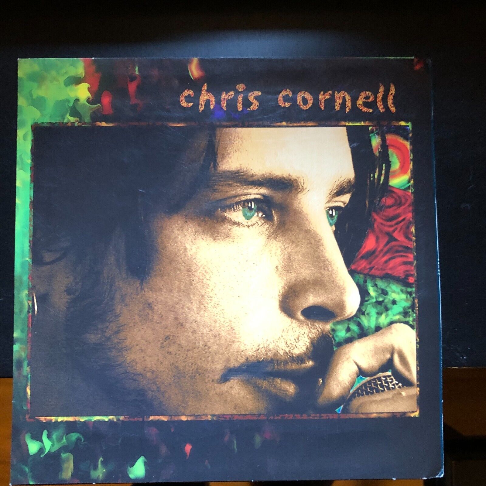 popsike.com - Chris Cornell Flutter Girl/Sunshower 7'' 45 Promo Green ...
