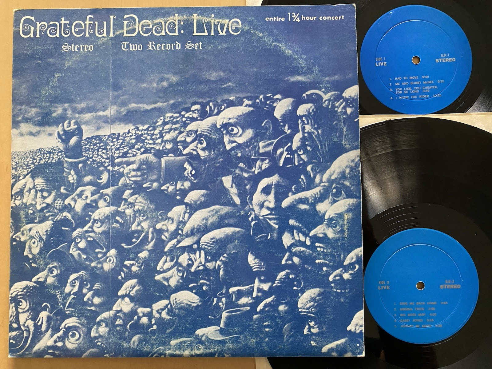 popsike.com - GRATEFUL DEAD LIVE FILLMORE WEST RARE 2LP CLASSIC ROCK ...