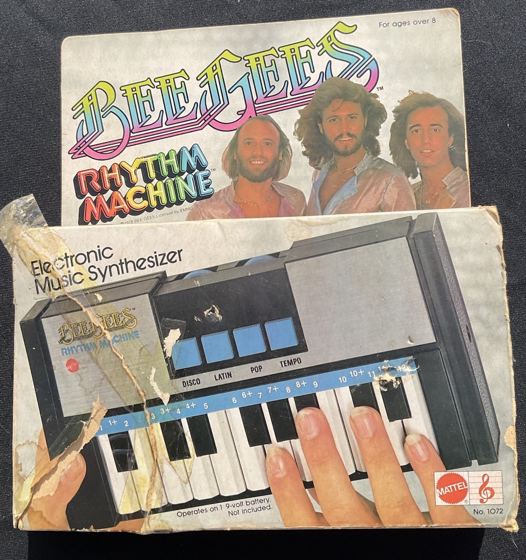 popsike.com - THE BEE GEES Vintage 1978 Mattel Rhythm Machine ...
