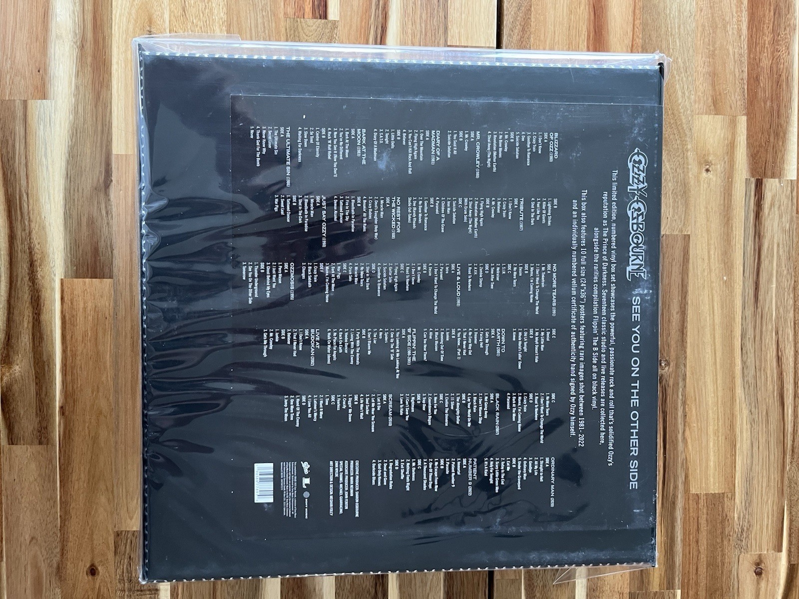 popsike.com - OZZY OSBOURNE See You On the Other Side 2.0 VINYL Box Set ...