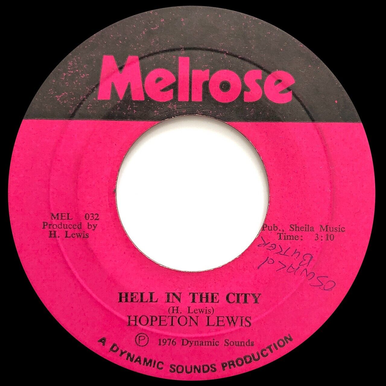 popsike.com - Hopeton Lewis HELL IN THE CITY Rare MELROSE ROOTS REGGAE ...