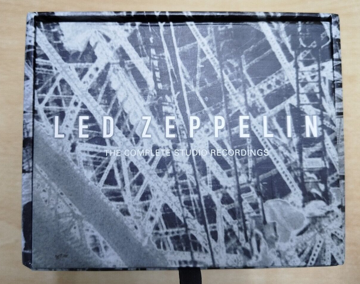 popsike.com - Led Zeppelin ‎– The Complete Studio Recordings 1993 Usa ...