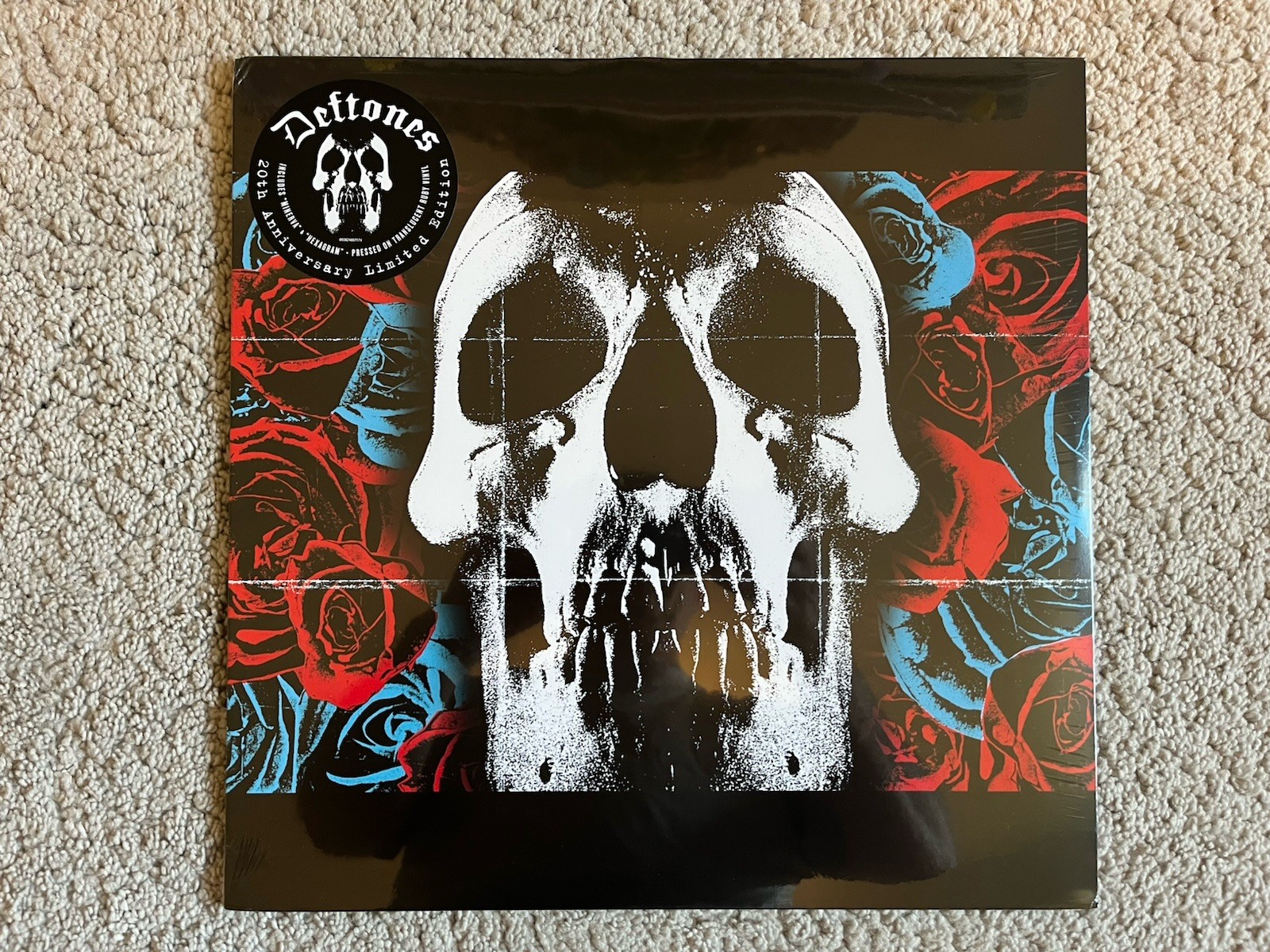popsike.com - Vinyl 12" LP - Deftones - Deftones - Reissue - Red Vinyl ...