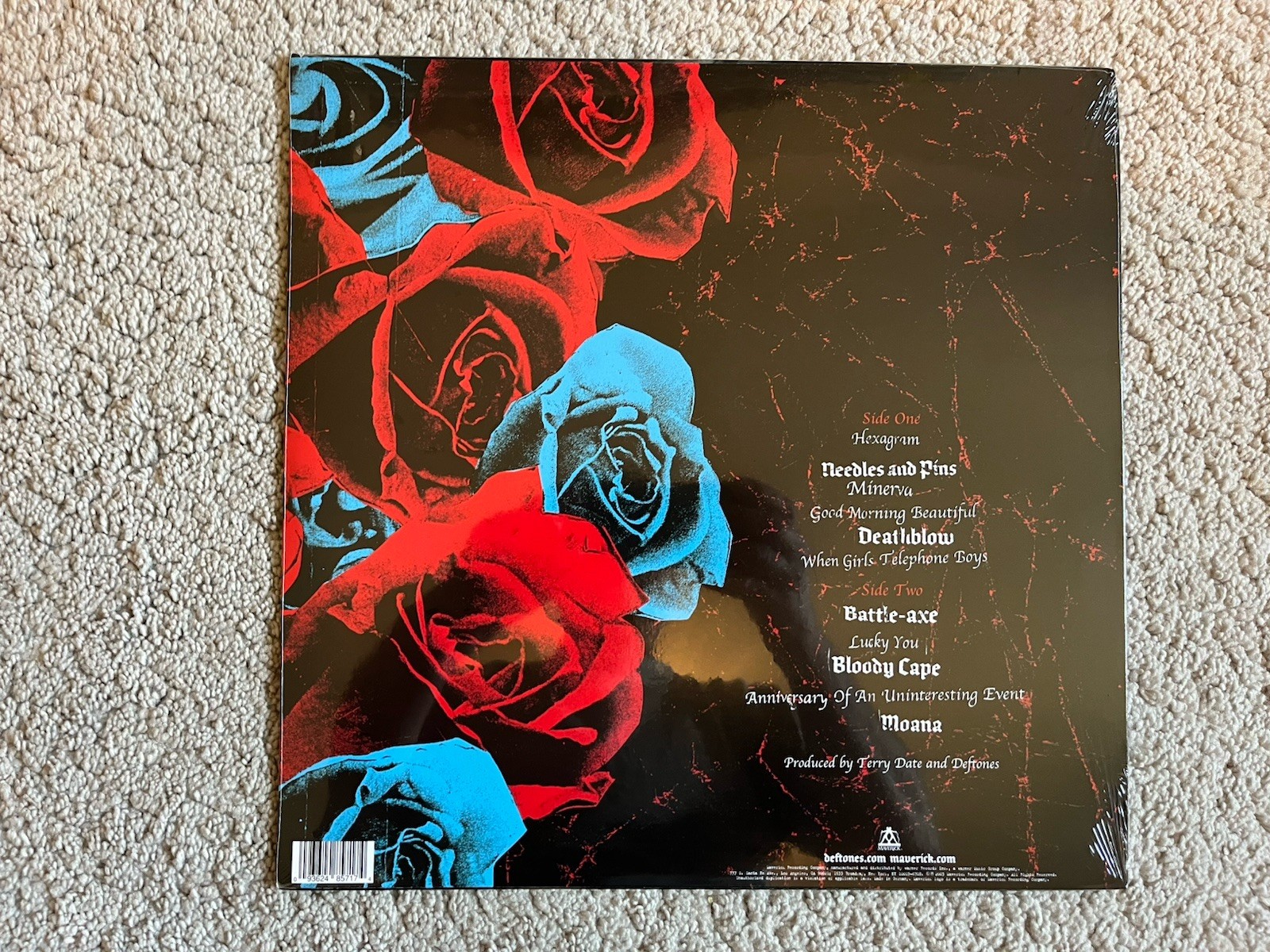 popsike.com - Vinyl 12" LP - Deftones - Deftones - Reissue - Red Vinyl ...