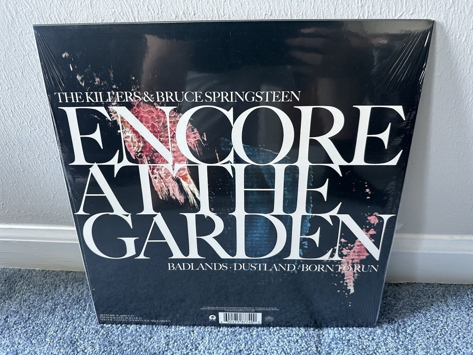 popsike.com - THE KILLERS & BRUCE SPRINGSTEEN - ENCORE AT THE GARDEN - 12" LP VINYL 2025 RSD ...