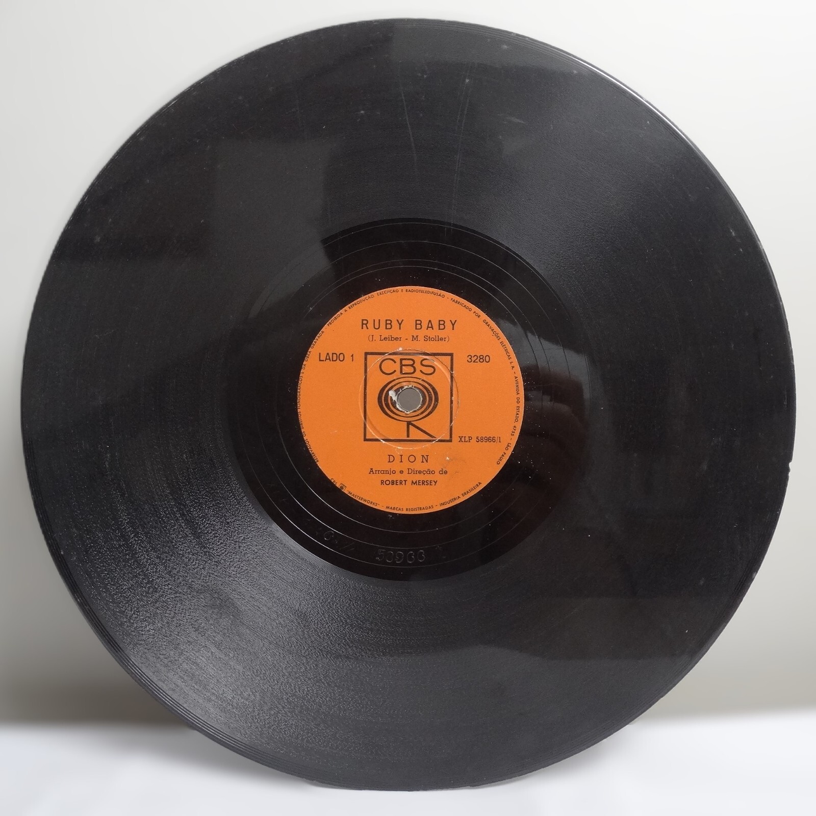 popsike.com - DION - Ruby Baby/ Gonna Make it Alone - 78 RPM Brazil ...