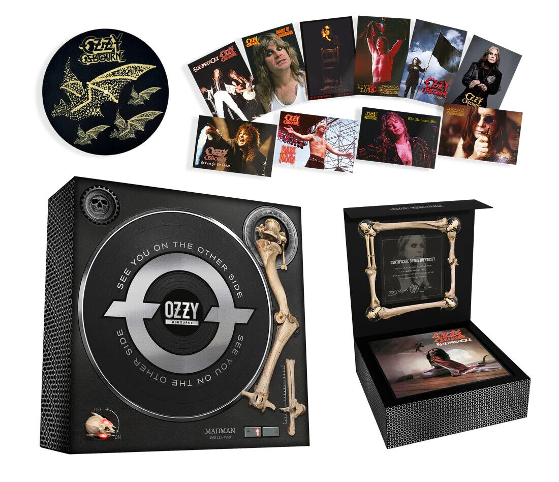 popsike.com - Ozzy Osbourne See You On The Other Side V2.0 Signed Certificate 27xLP - auction ...