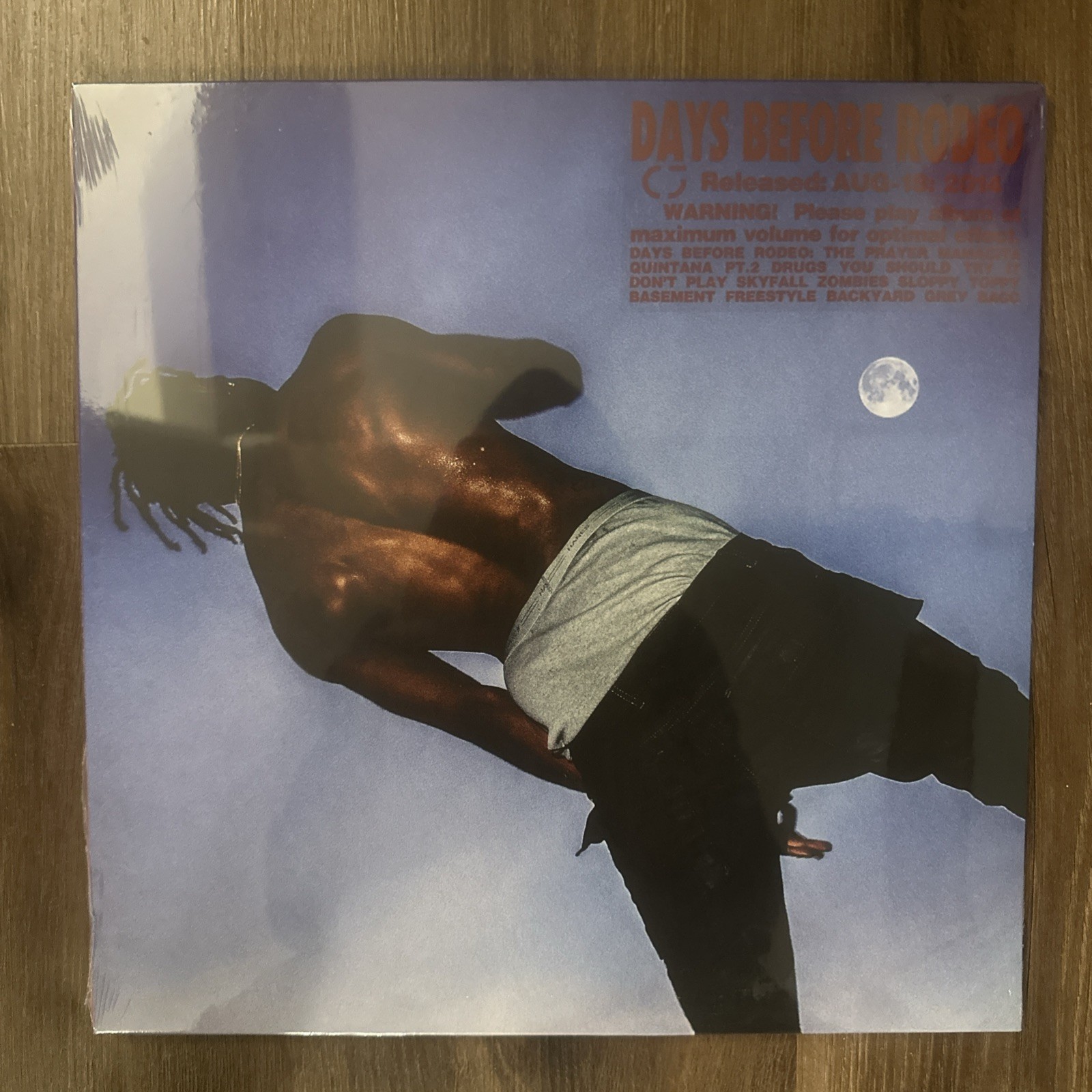 popsike.com - Travis Scott Vinyl Days Before Rodeo Vinyl 1LP Official ...