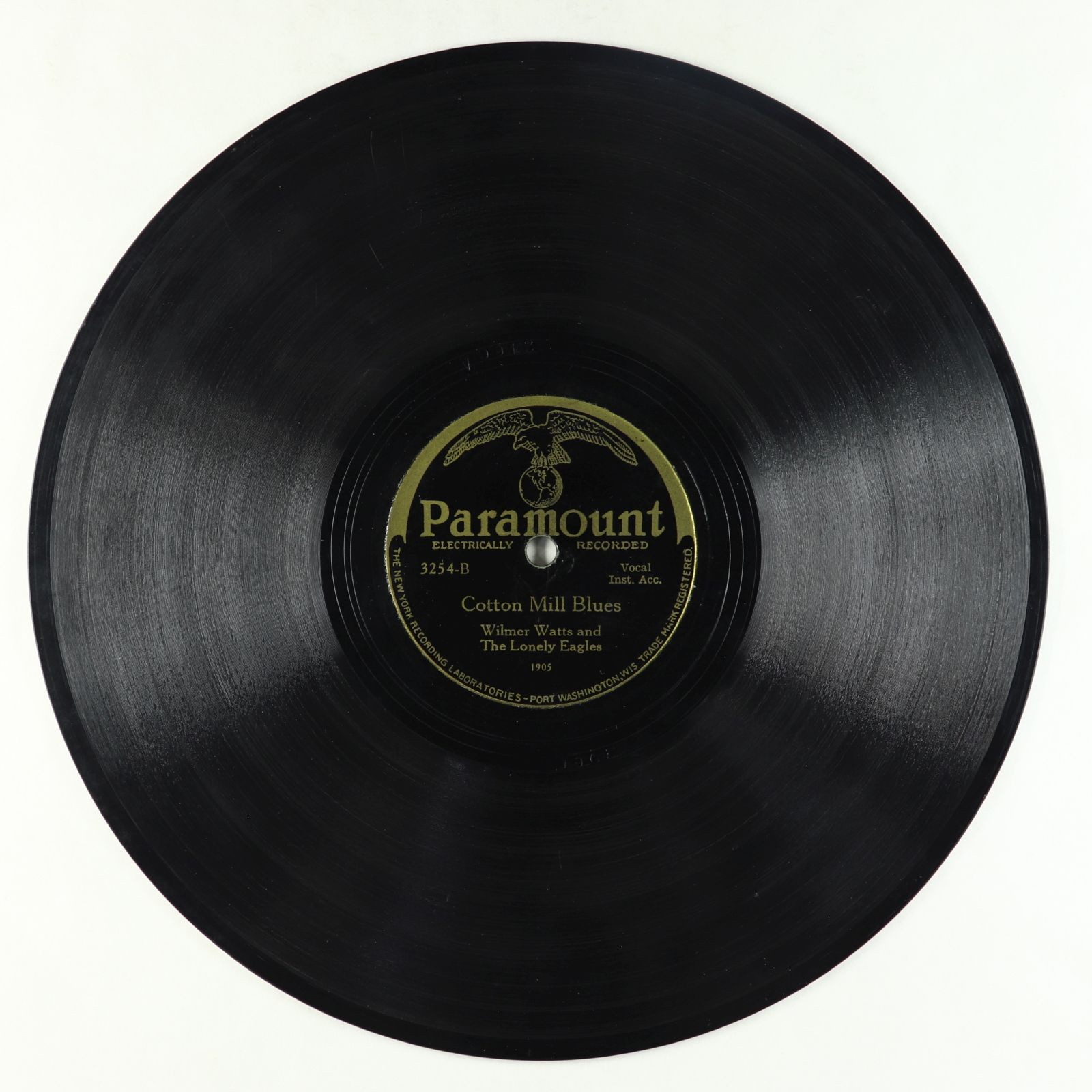 popsike.com - Prewar C&W 78 - Wilmer Watts - Cotton Mill Blues/War With ...