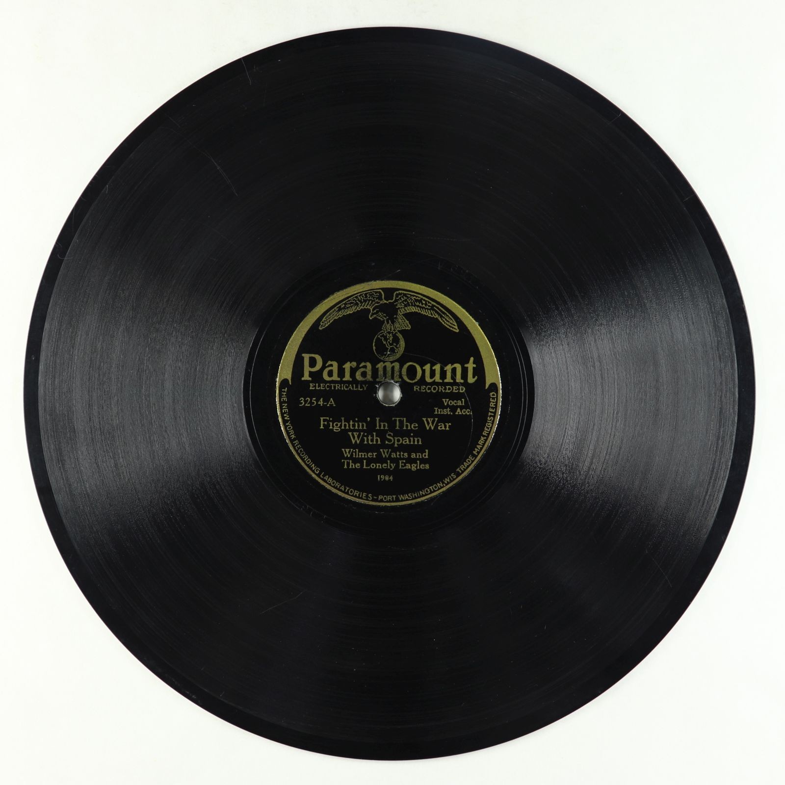 popsike.com - Prewar C&W 78 - Wilmer Watts - Cotton Mill Blues/War With ...