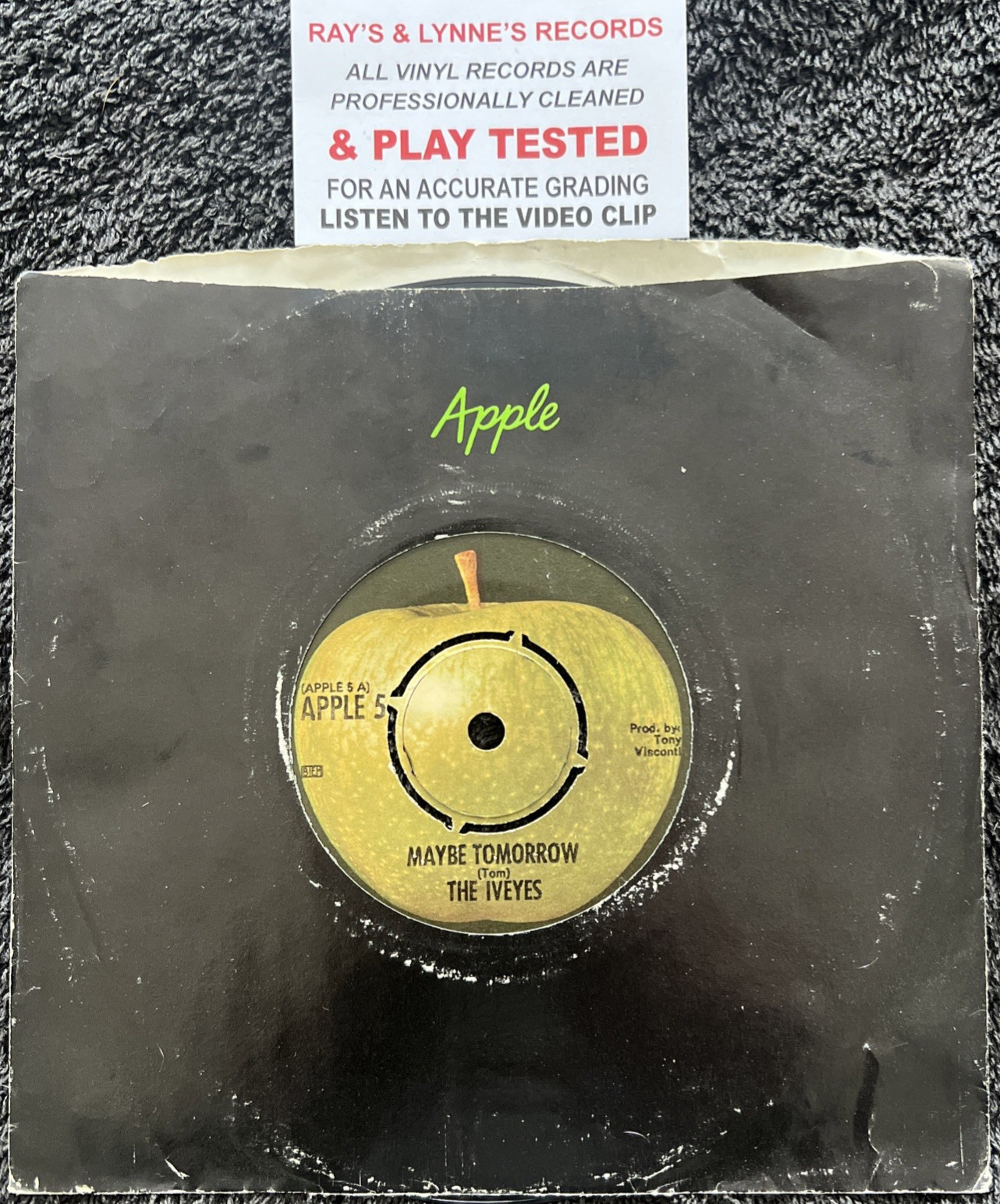 popsike.com - The Iveys (Badfinger) – Maybe Tomorrow 7'' Vinyl MISPRESS ...