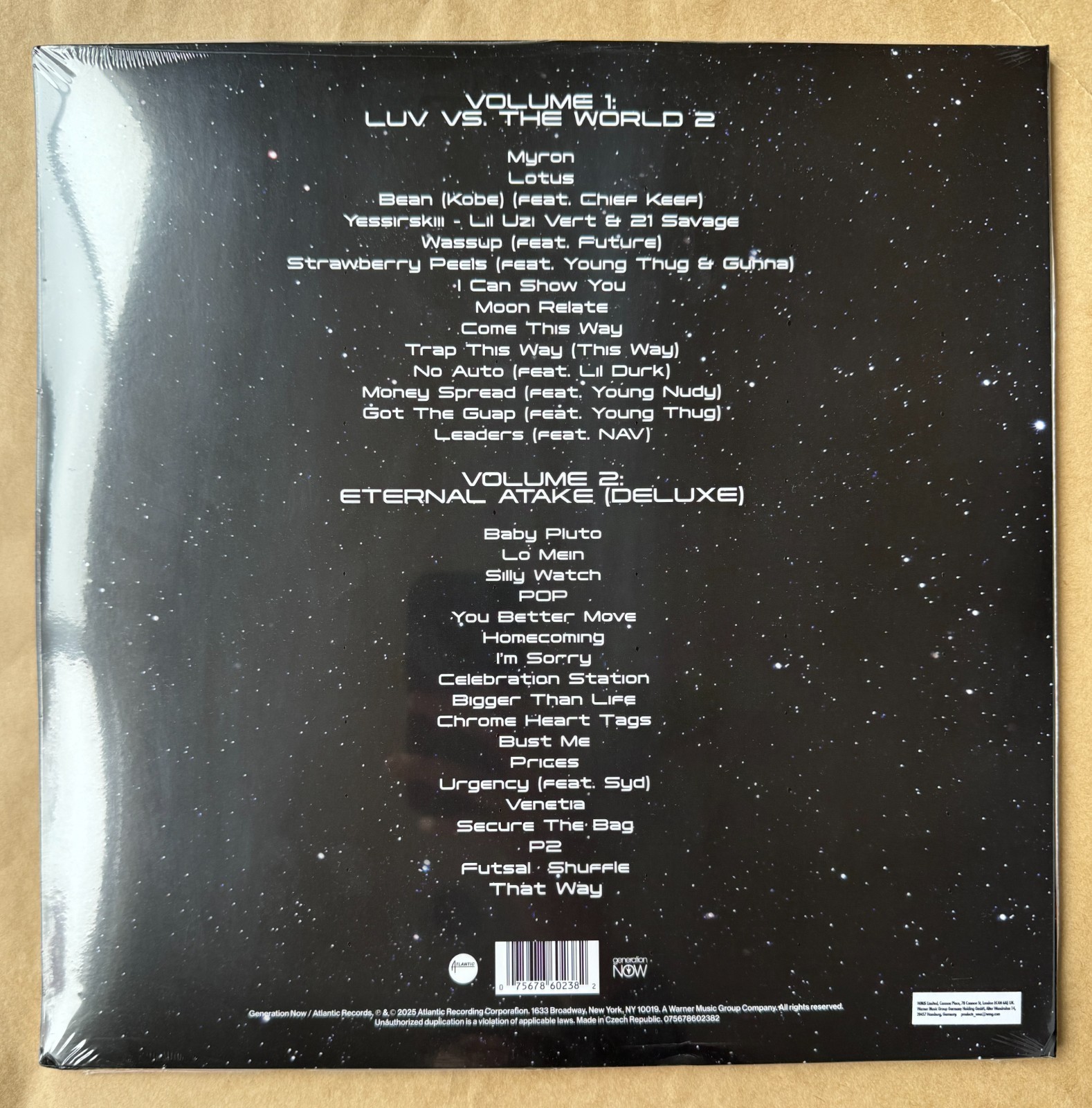 popsike.com - Lil Uzi Vert Eternal Atake Vinyl DELUXE LUV Vs. World 2 ...