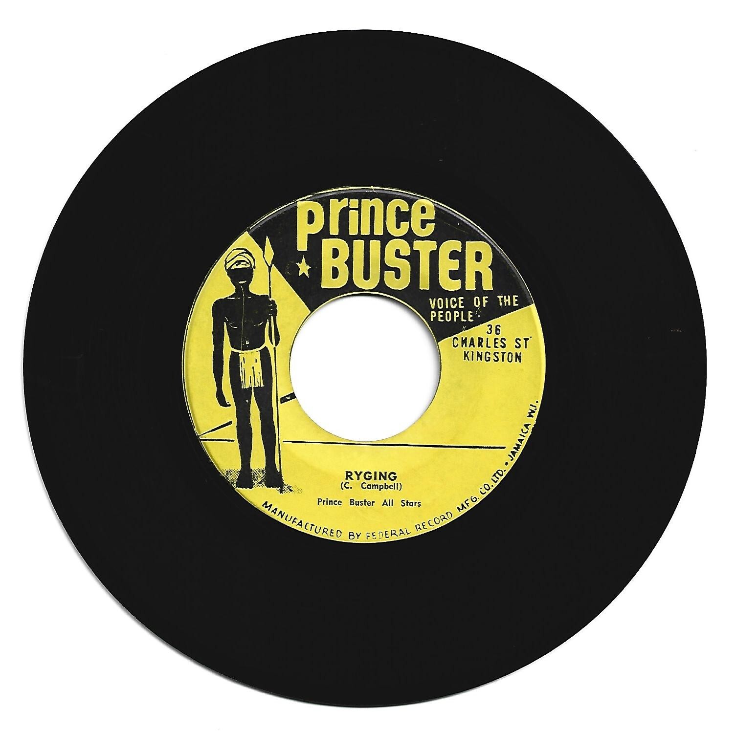 popsike.com - PRINCE BUSTER ALL STARS / RYGING / TEN COMMANDMENTS / 7 ...