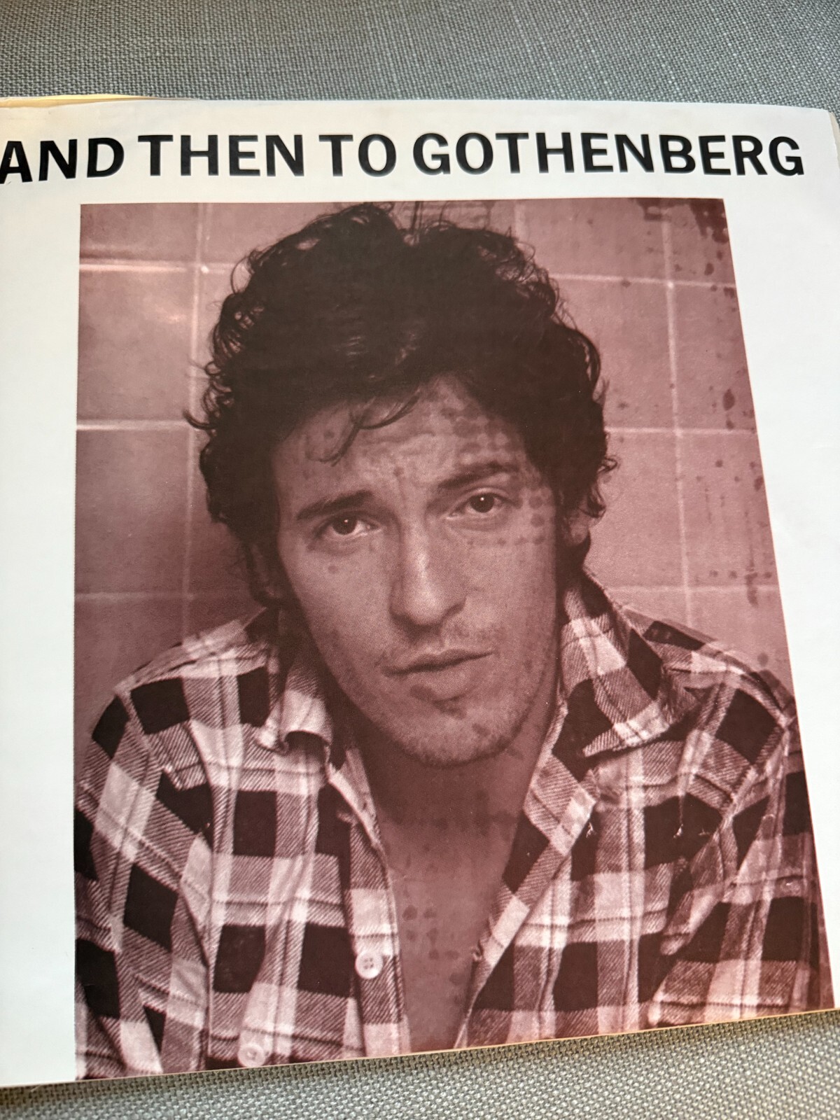 popsike.com - Bruce Springsteen - "And Then To Gothenberg" - 1985 3 LP ...