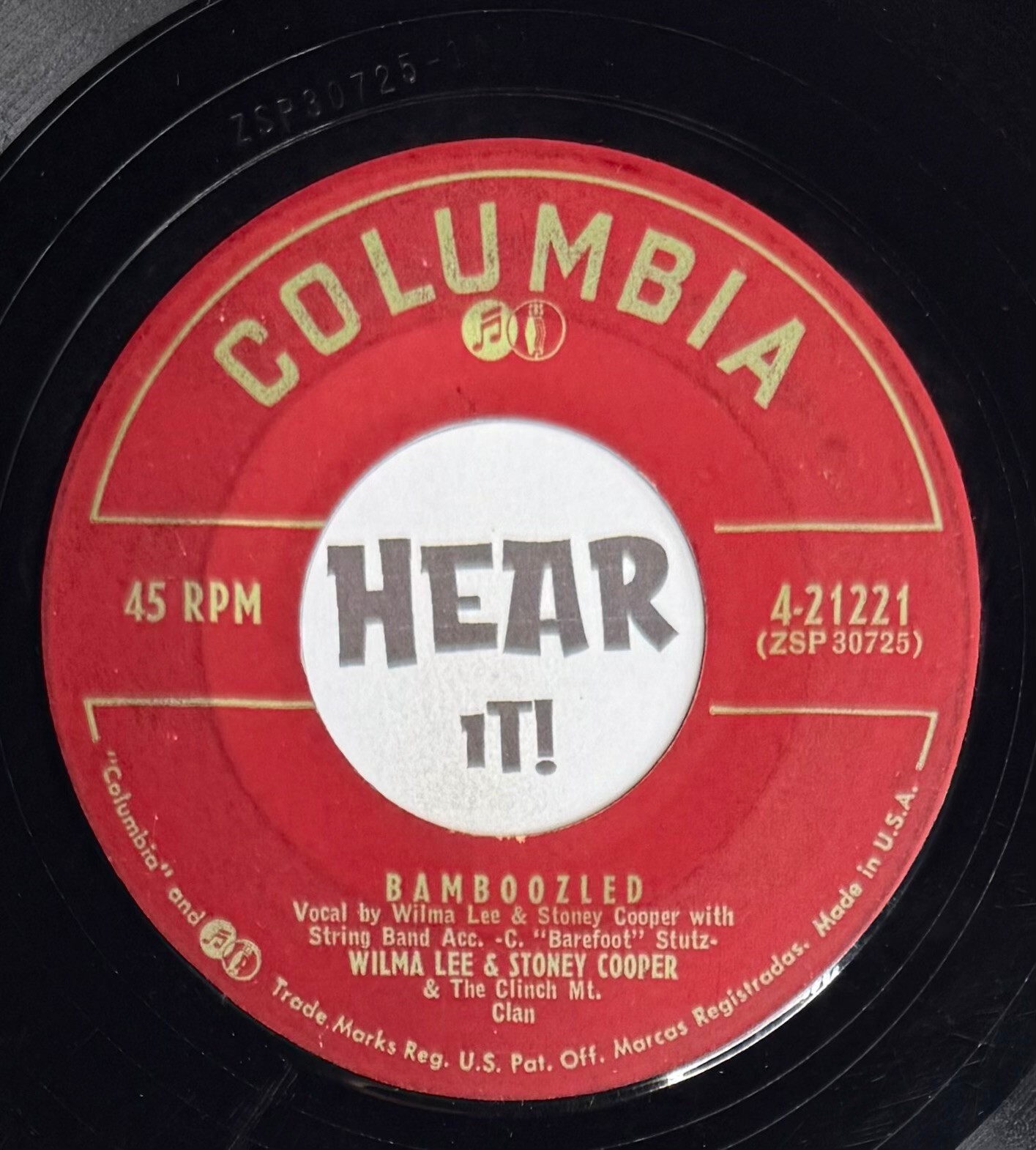 popsike.com - Hot 50s Country Bop 45 WILMA LEE & STONEY COOPER ...