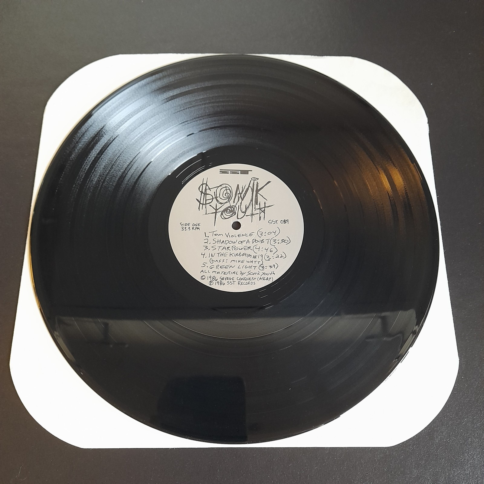 popsike.com - Sonic Youth - Evol - 1st US Press LP/Vinyl - SST 059 ...