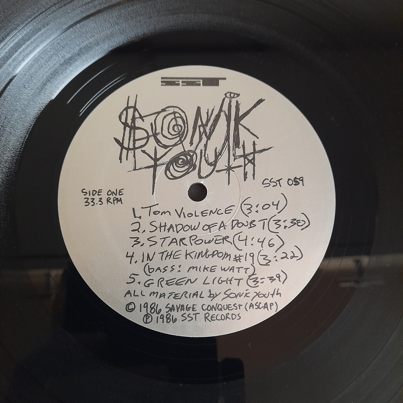 popsike.com - Sonic Youth - Evol - 1st US Press LP/Vinyl - SST 059 ...