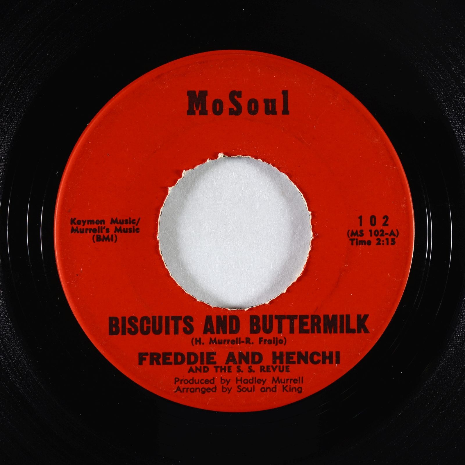 popsike.com - Funk 45 - Freddie & Henchi - Biscuits And Buttermilk ...